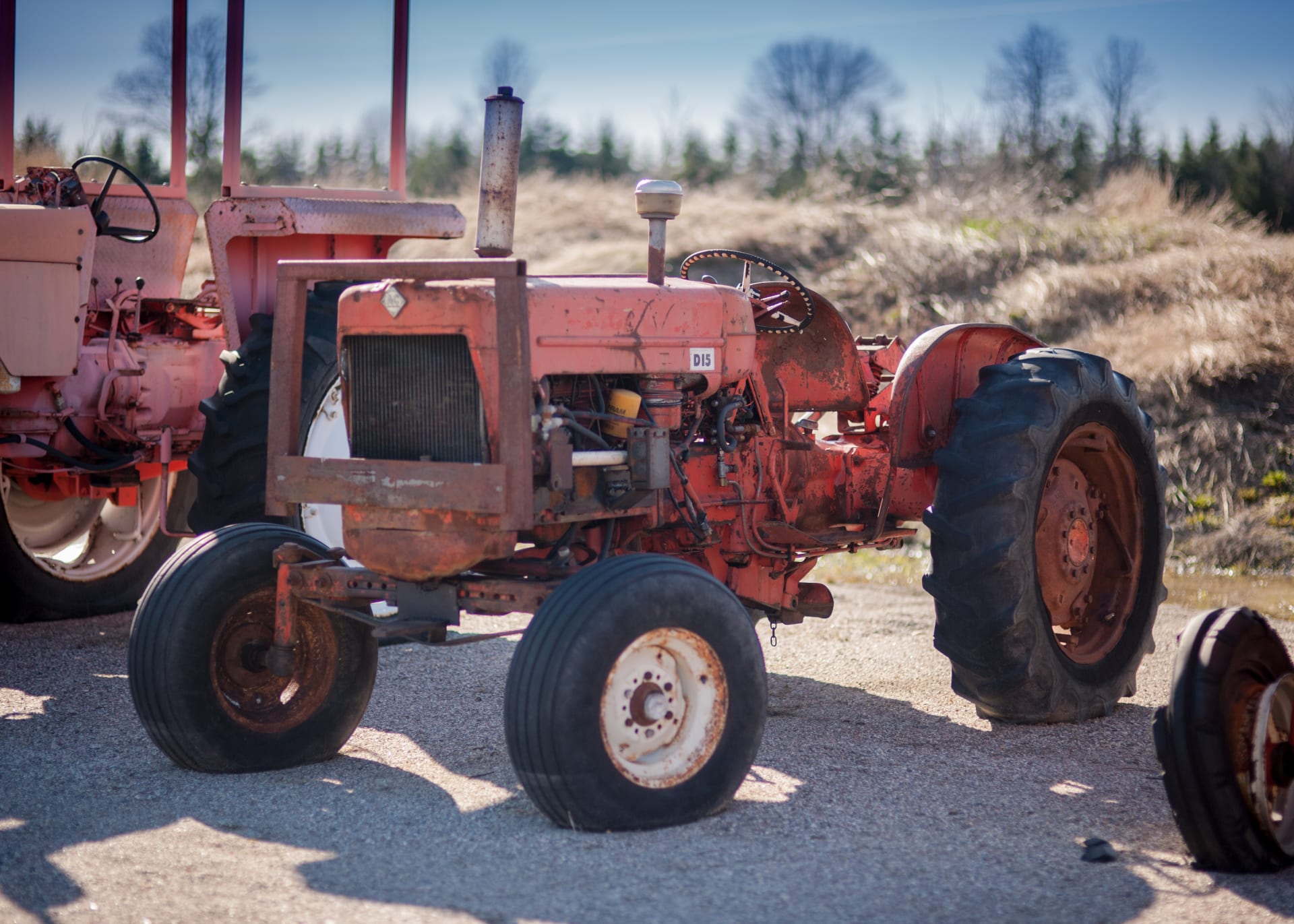 1961 Allis Chalmers D15 Parts Tractor at Ontario Tractor Auction 2017 ...