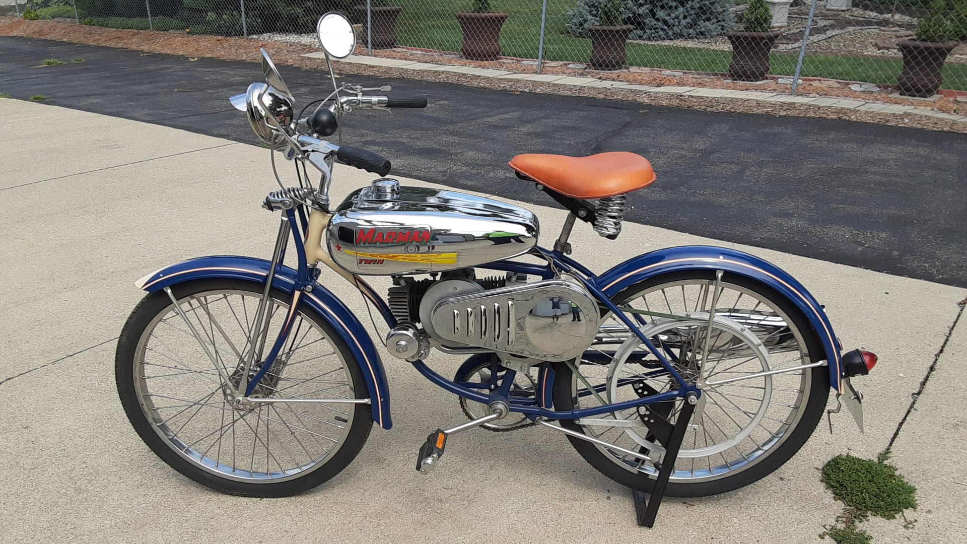 1947 Marman Twin Motorized Bicycle at Chattanooga 2021 as F4 - Mecum Auctions