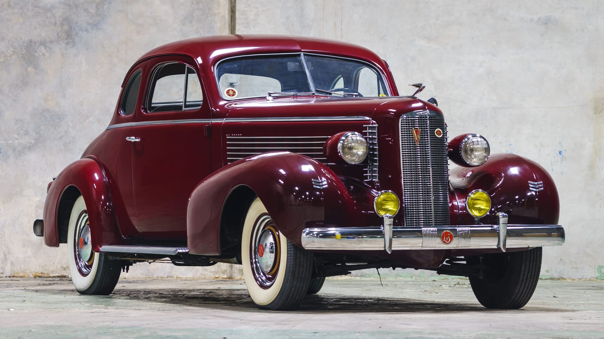 1937 LaSalle Opera Coupe at Dallas 2017 as F77 - Mecum Auctions
