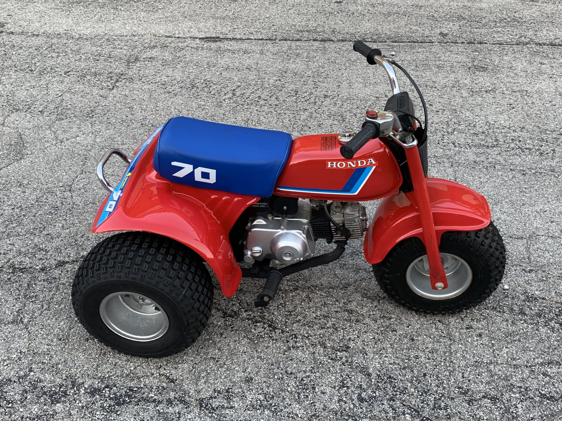 1983 Honda ATC 70 at Dallas 2021 as F1 - Mecum Auctions
