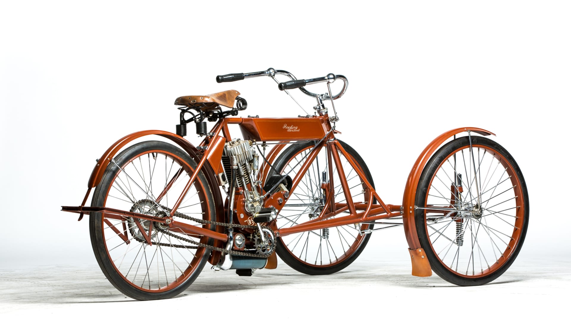 1908 Reading Standard Single Tri-Car at EJ Cole Collection 2015 as S115 ...
