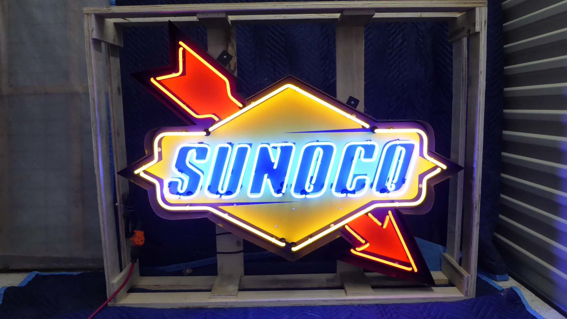 SUNOCO Neon Sign at Orlando Summer Special 2021 as Z172 - Mecum Auctions