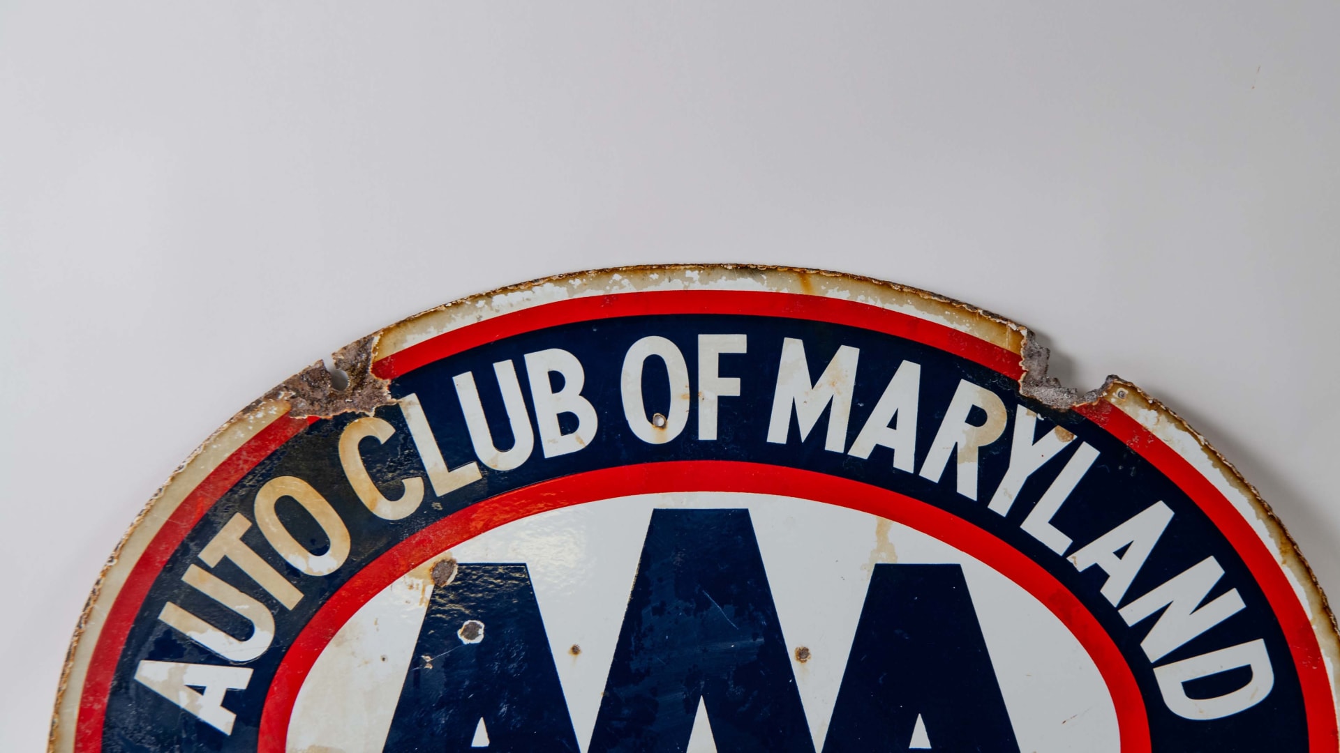 AAA Double-Sided Porcelain Sign at Orlando Summer Special 2021 as Z322 ...