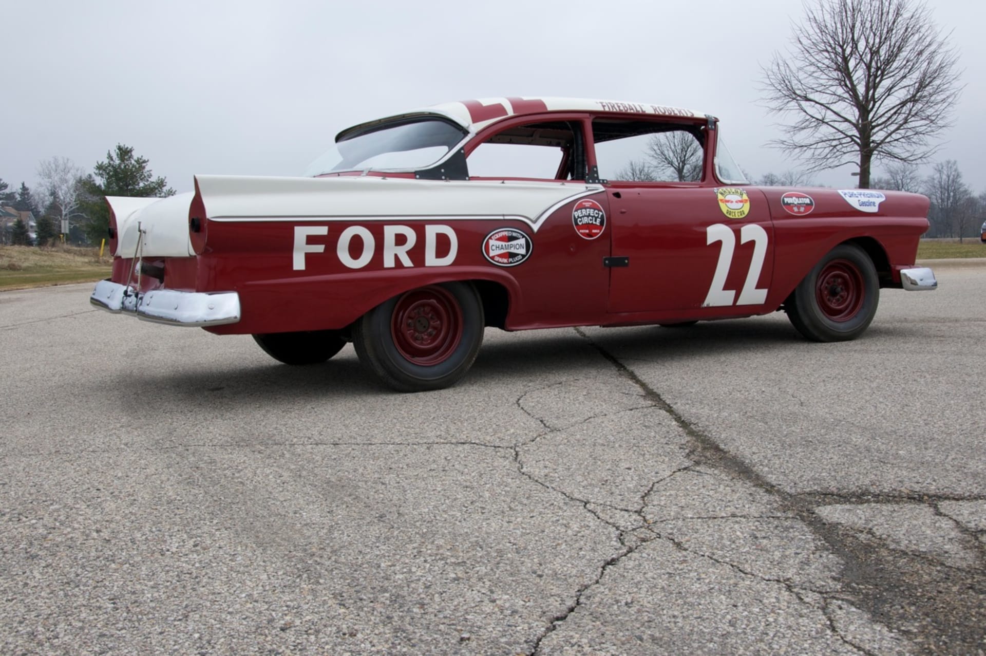 1957 Ford Fireball Roberts Race Car at Kissimmee 2012 as K25 - Mecum ...