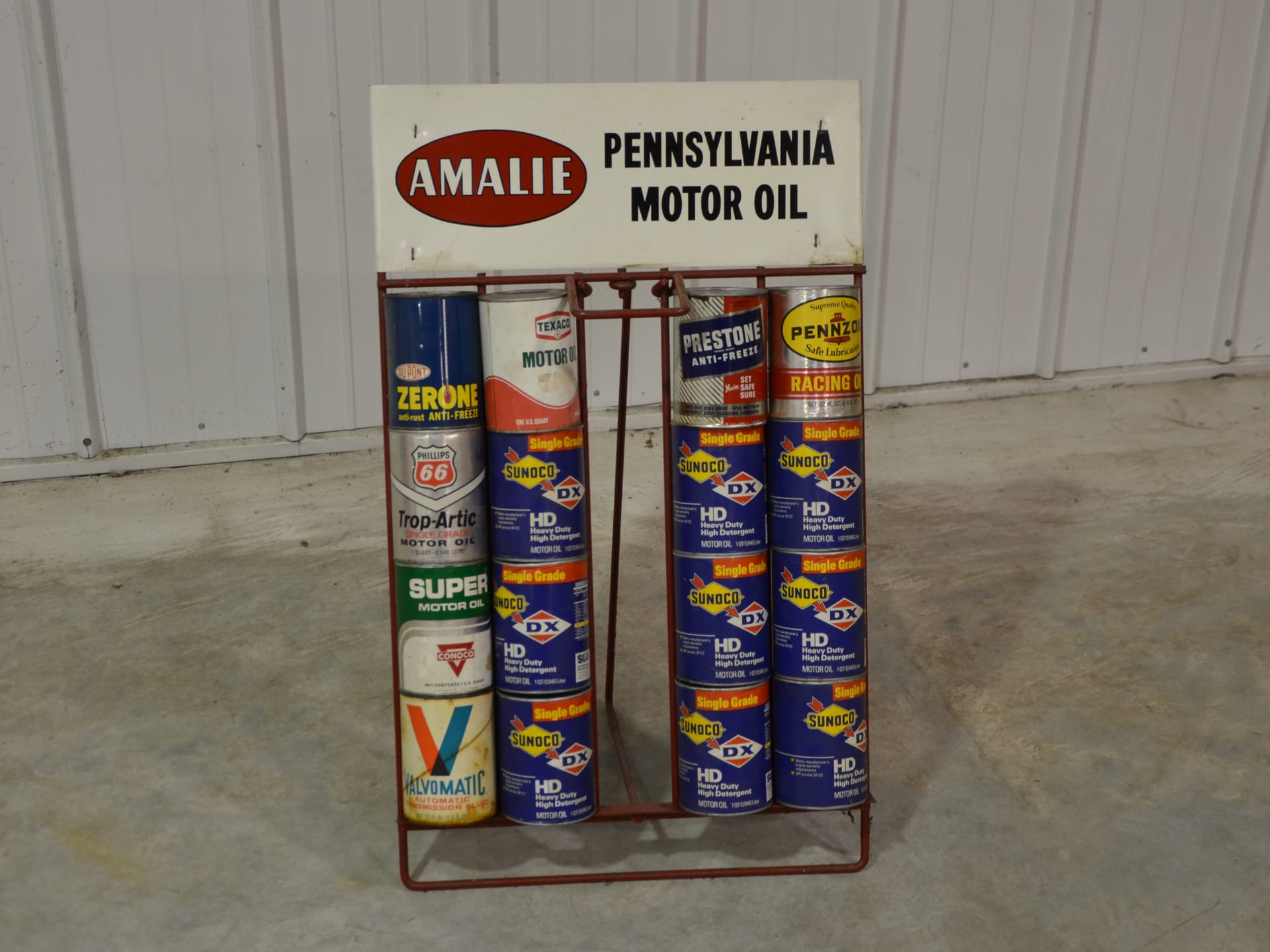 Amalie Oil Rack With Cans at Kissimmee 2014 as M71 - Mecum Auctions