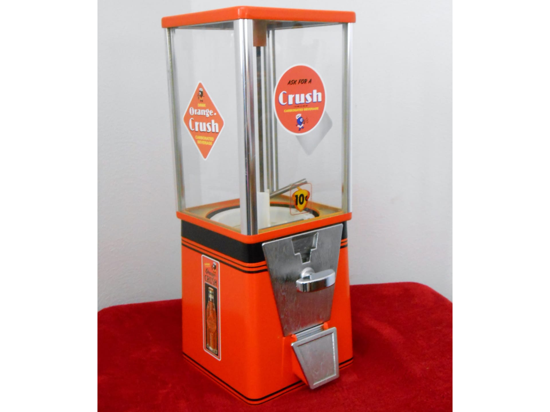 Vintage Orange Crush Bubble Gum Machine at Kissimmee 2014 as Z539 - Mecum Auctions