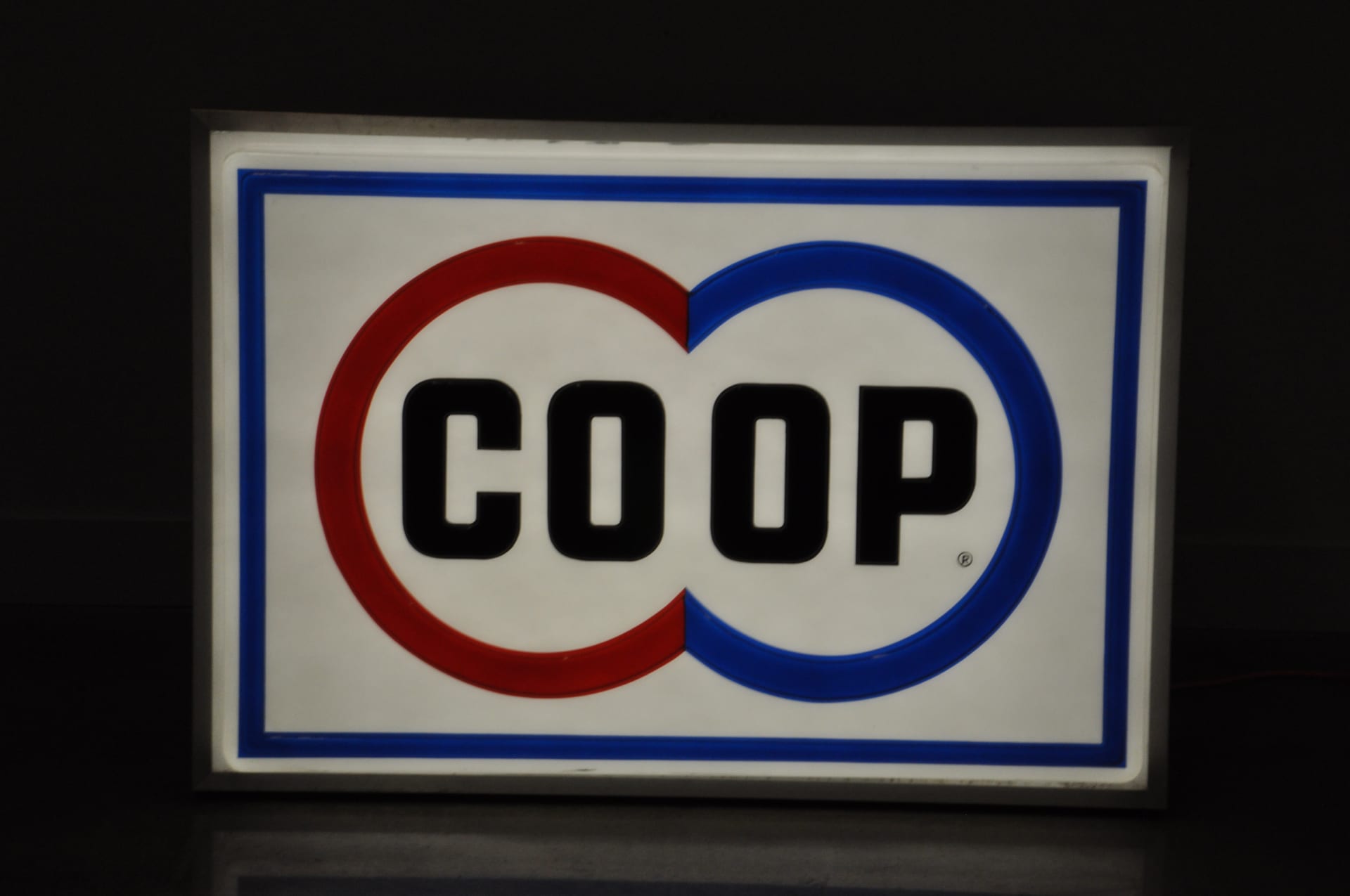 Co Op Lighted Sign 49x34x9 at Kissimmee 2015 as M98 - Mecum Auctions