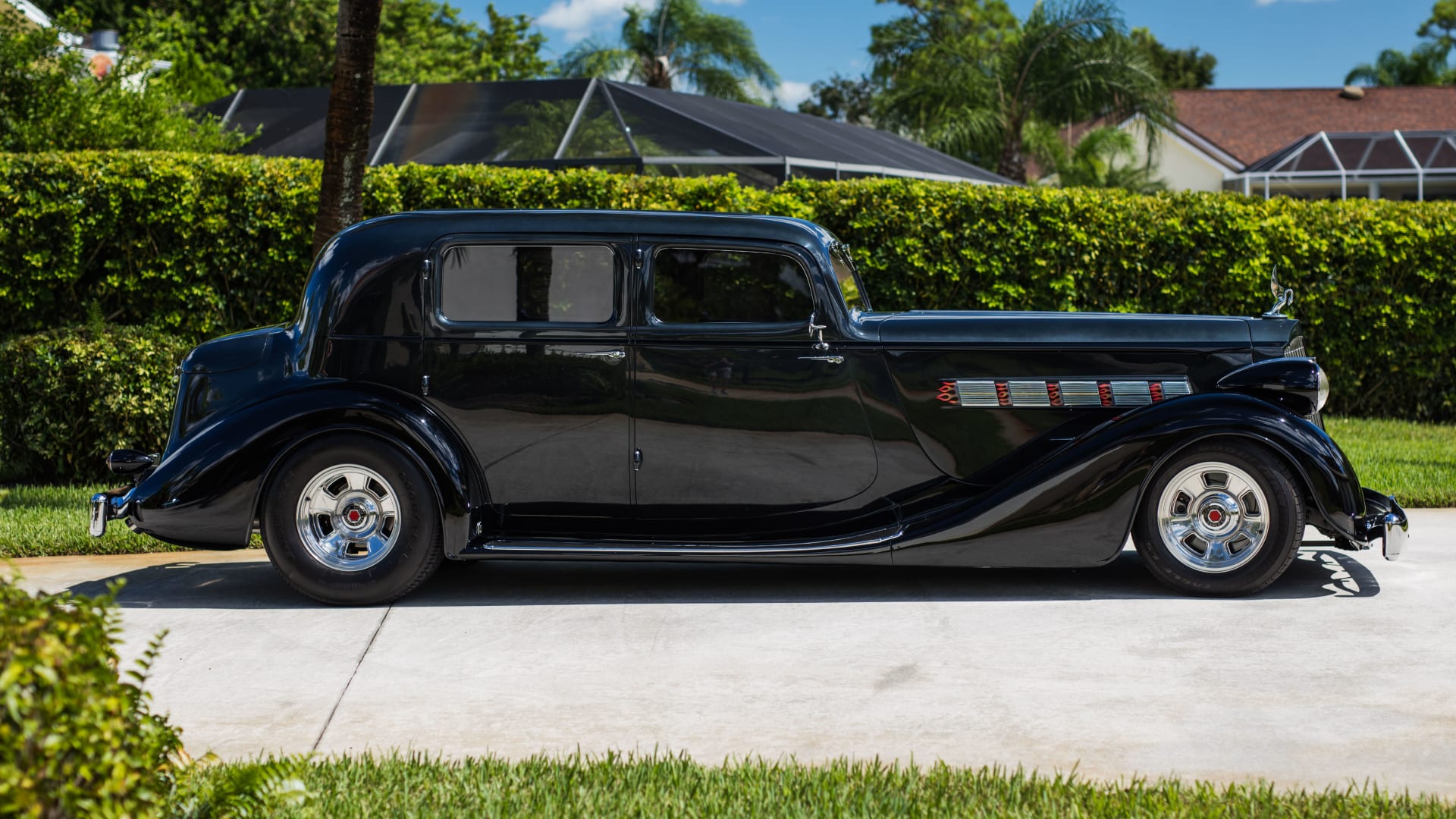 1936 Packard Club Sedan Street Rod at Kissimmee 2016 as S155 - Mecum ...