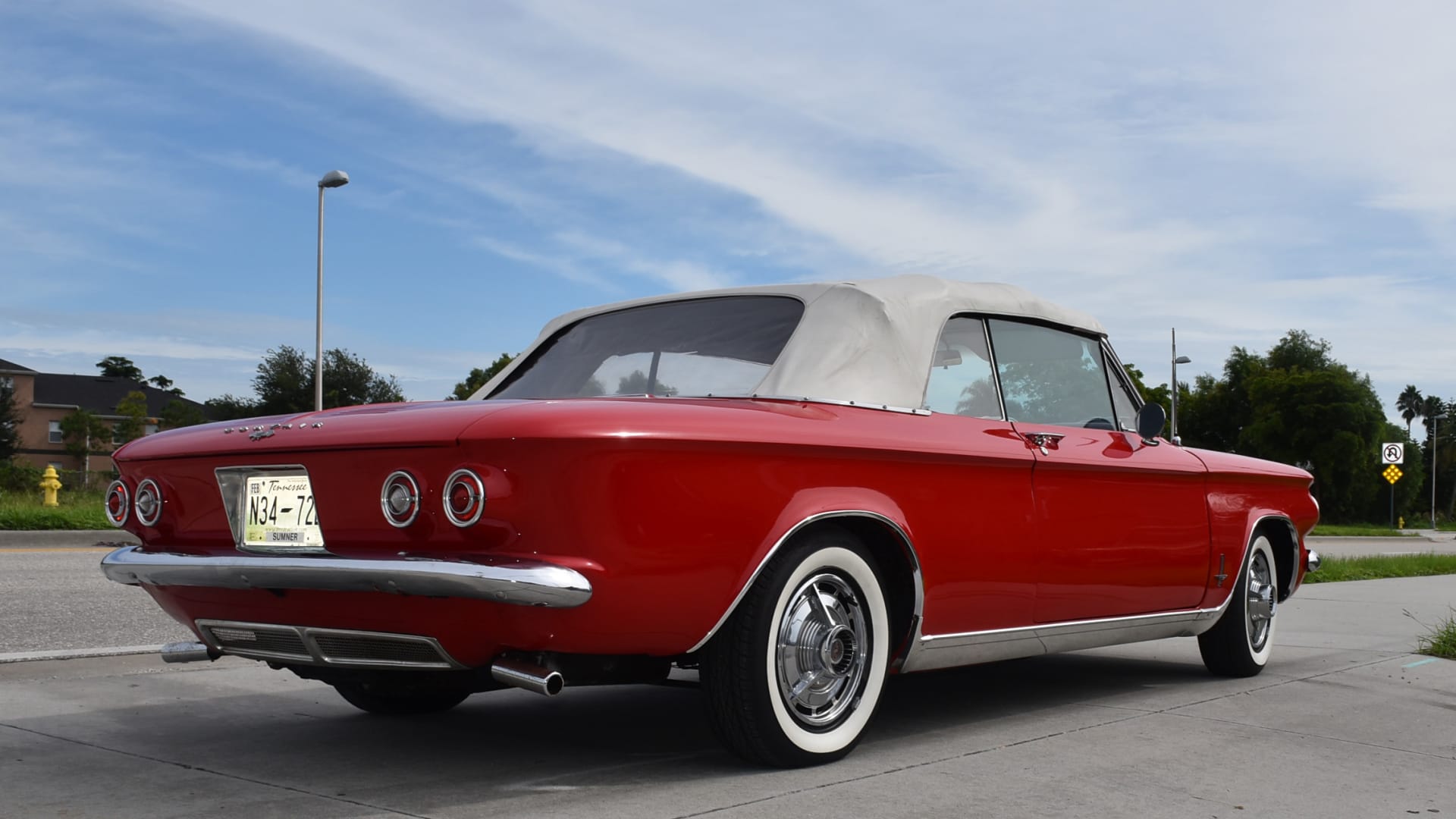 1964 Chevrolet Corvair Convertible at Kissimmee 2016 as J127 - Mecum ...