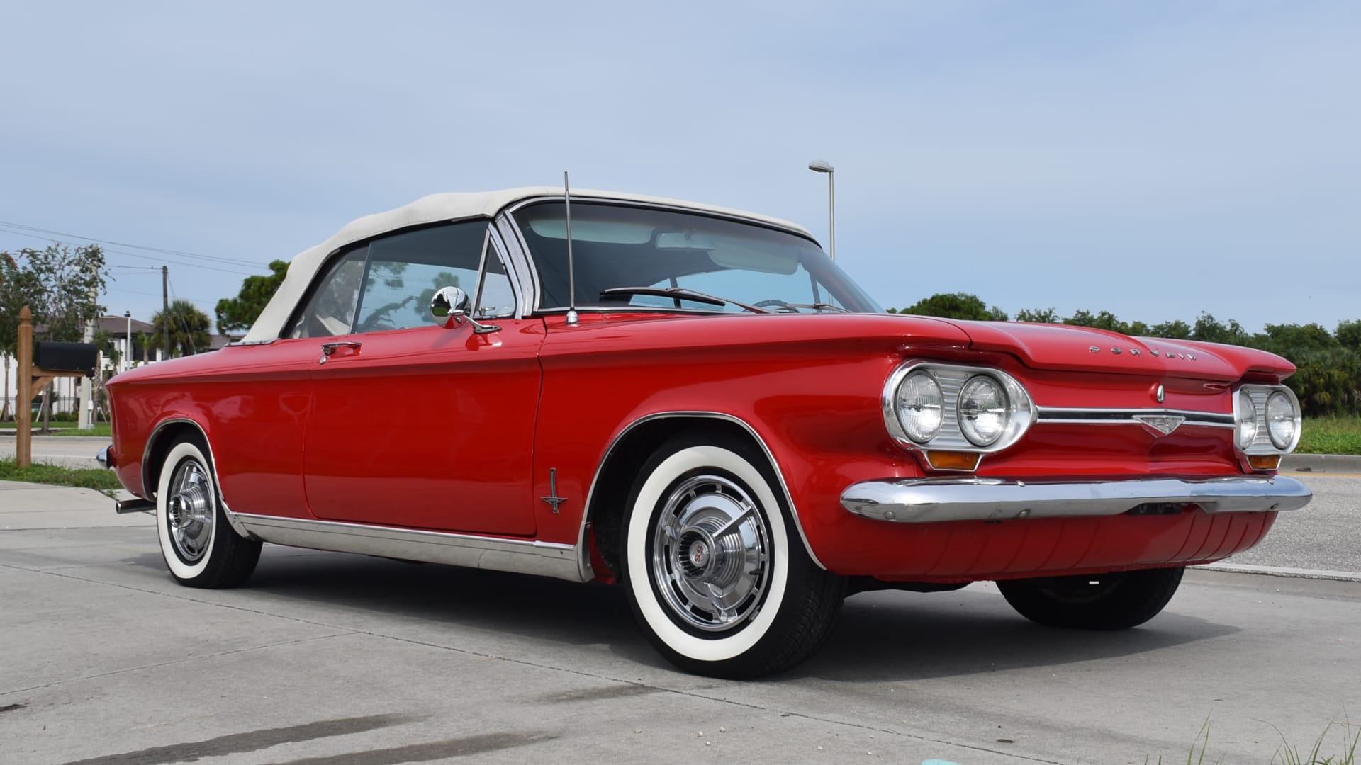 1964 Chevrolet Corvair Convertible at Kissimmee 2016 as J127 - Mecum ...