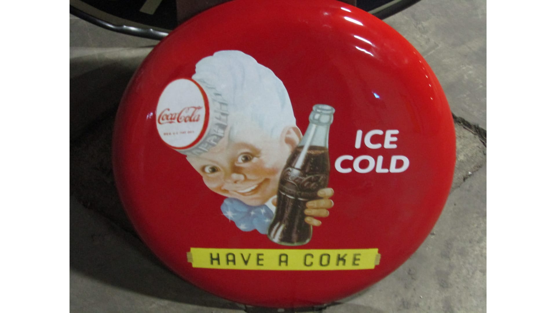 Ice Cold Coca Cola Button Red at Kissimmee 2016 as P24 - Mecum Auctions