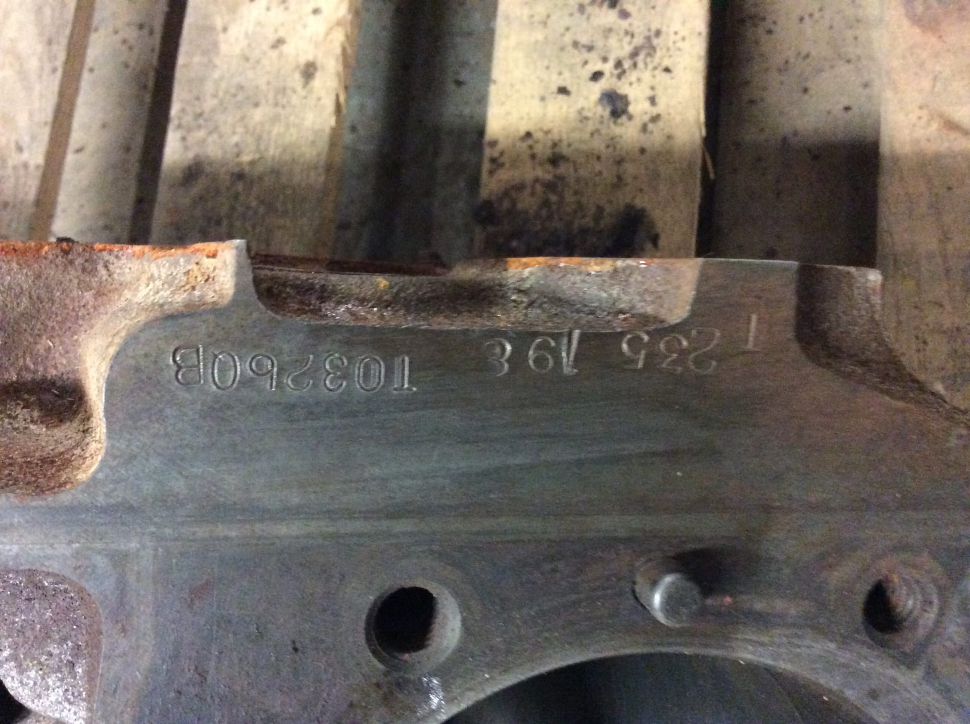 Chevrolet 409/409 HP QB-Code Engine Block at Kissimmee 2017 as Q80 ...