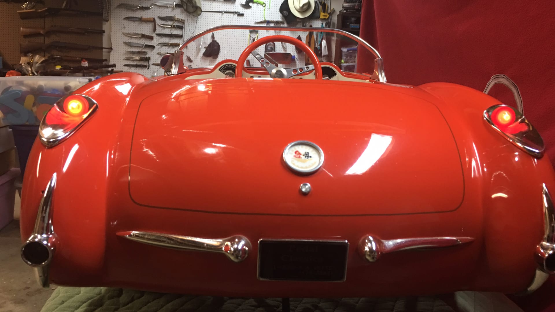 Corvette Prototype Pedal Car Original Unrestored at Kissimmee 2017 as ...
