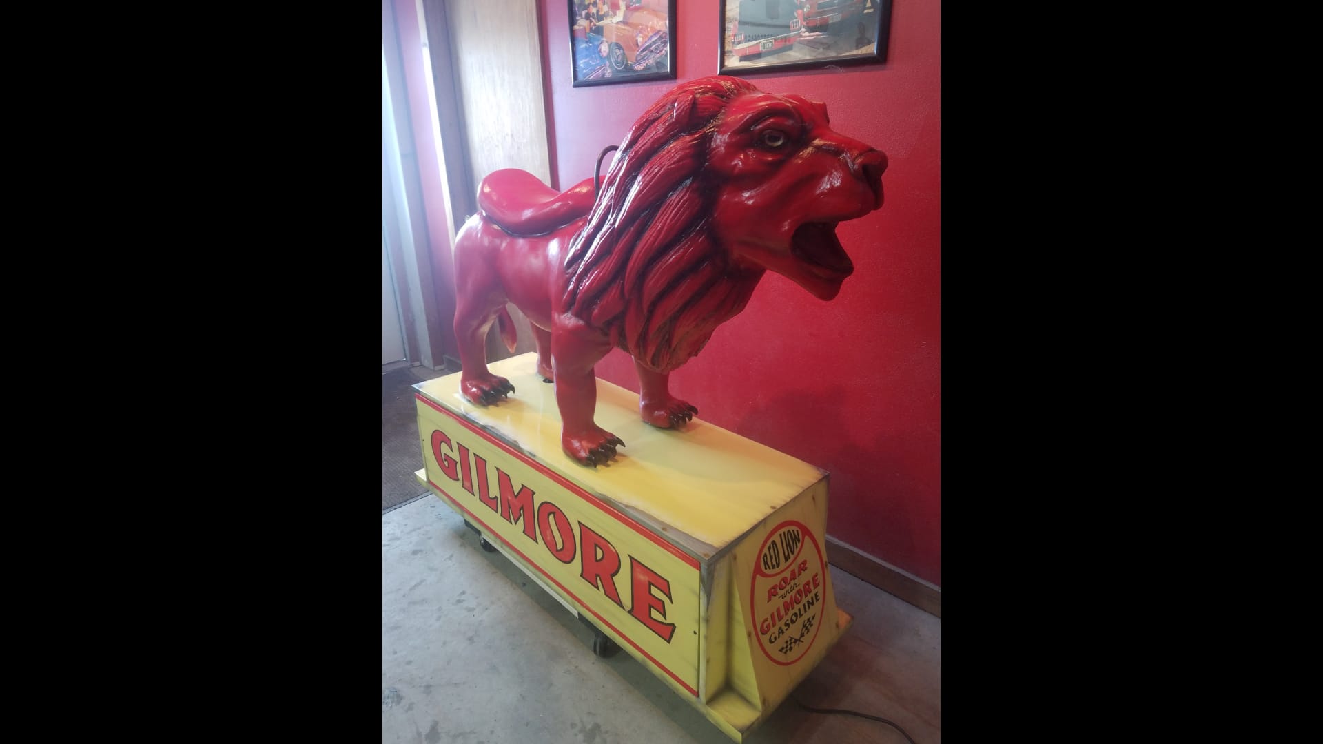 1950 Gilmore Lion Animal-Tronic 63x53x24 at Kissimmee 2018 as T192 ...