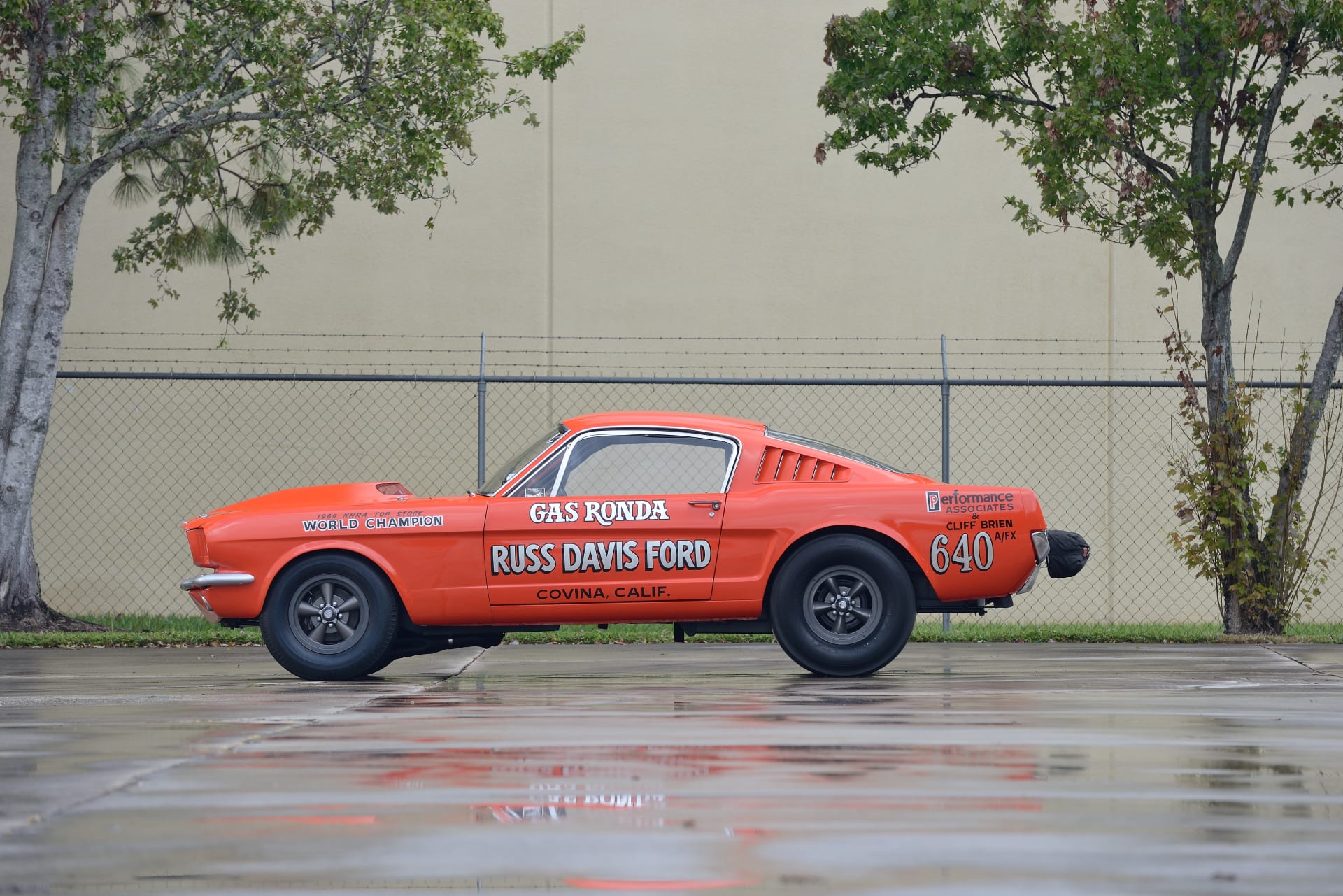 1965 Ford Mustang A/FX Gas Ronda at Kissimmee 2018 as F130.1 - Mecum ...
