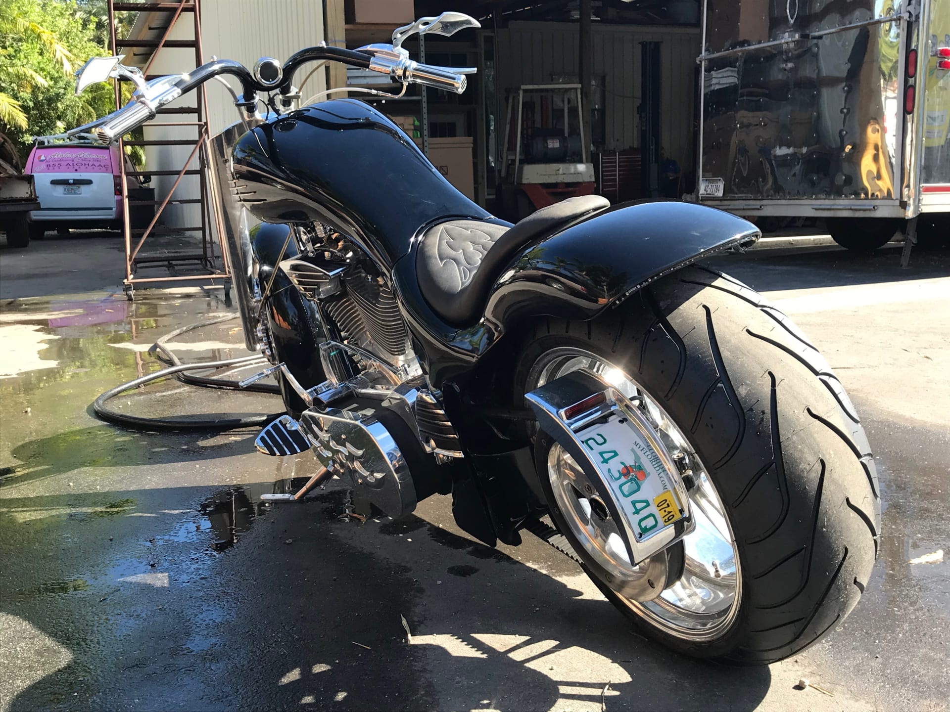 2000 Rolling Thunder Custom Motorcycle at Kissimmee 2018 as U115 ...