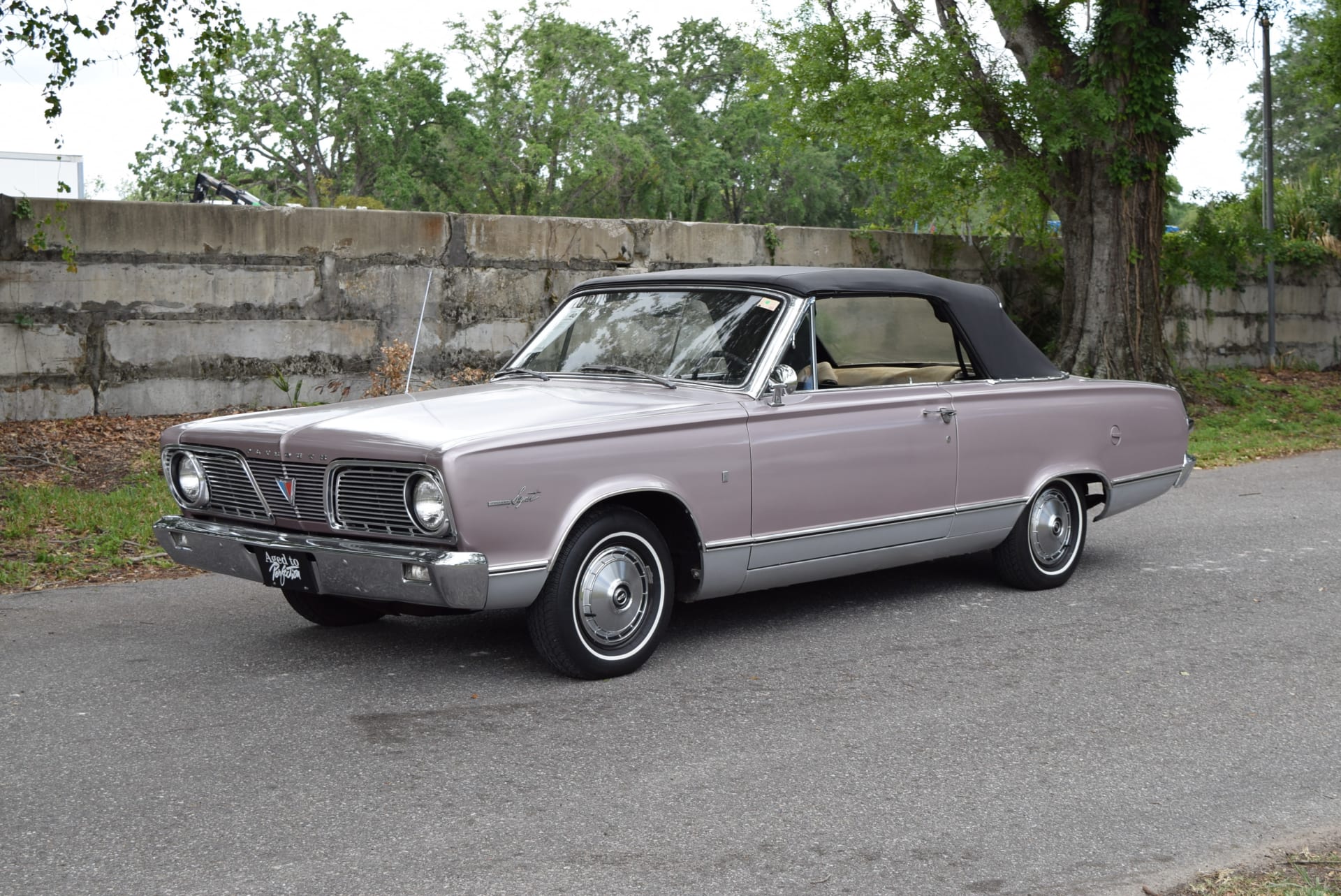 1966 Plymouth Valiant Convertible at Kissimmee 2019 as E164 - Mecum ...