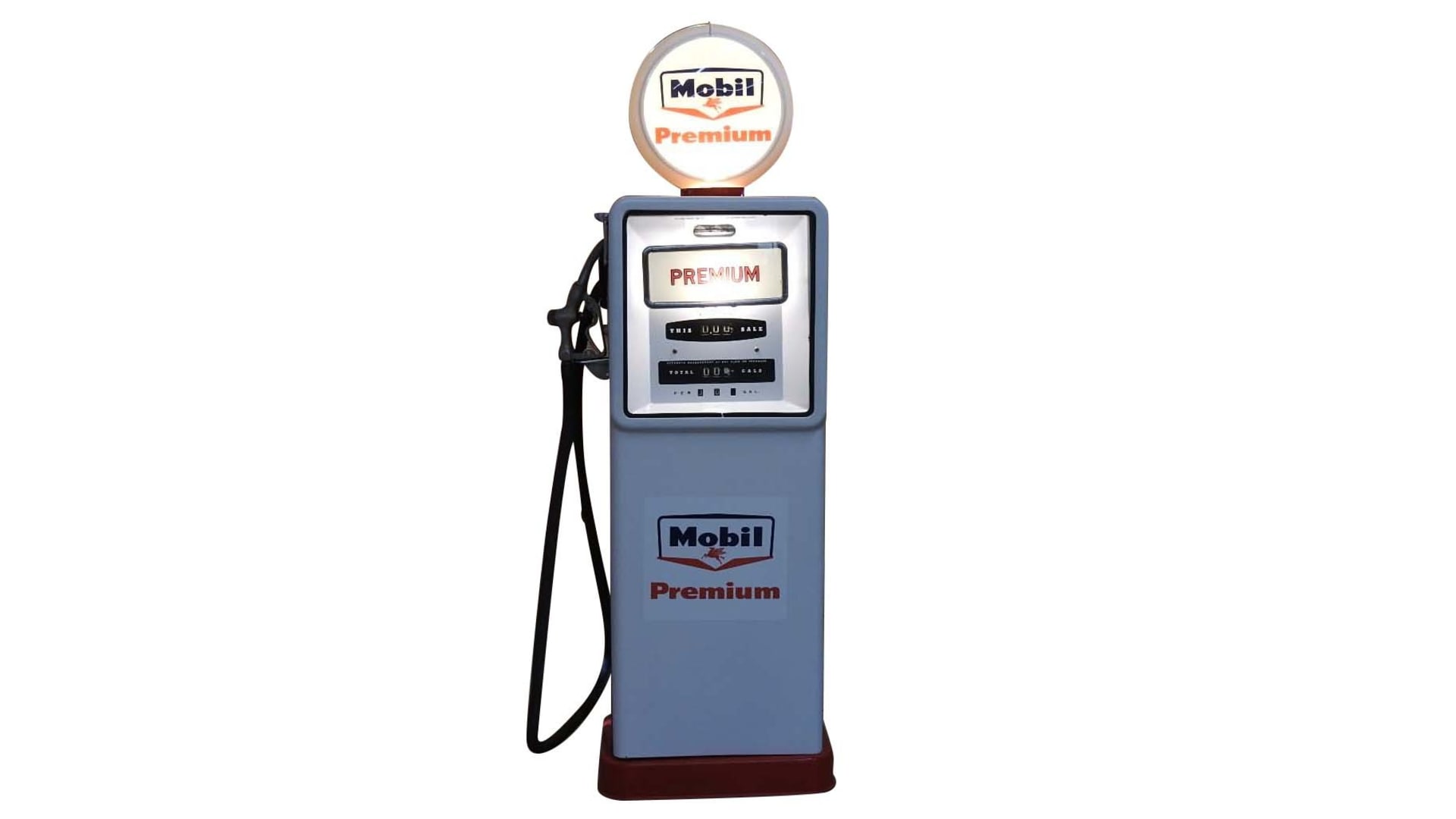 Bowser Mobil Premium Gas Pump 18x22x73 at Kissimmee 2020 as M105 ...