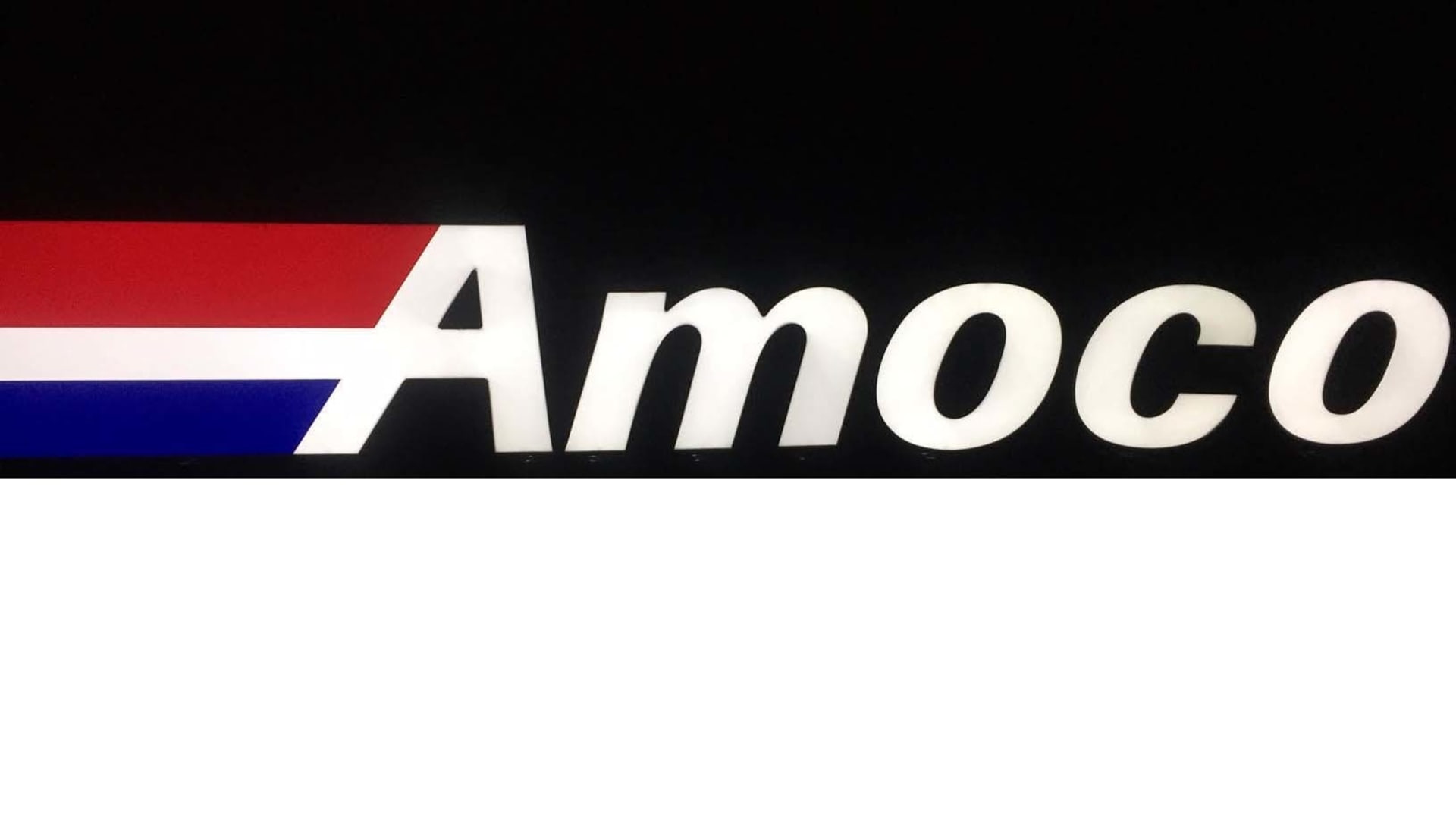 1980s AMOCO Single-Sided Channel Letter Sign 21x130x8 at Kissimmee 2020 ...