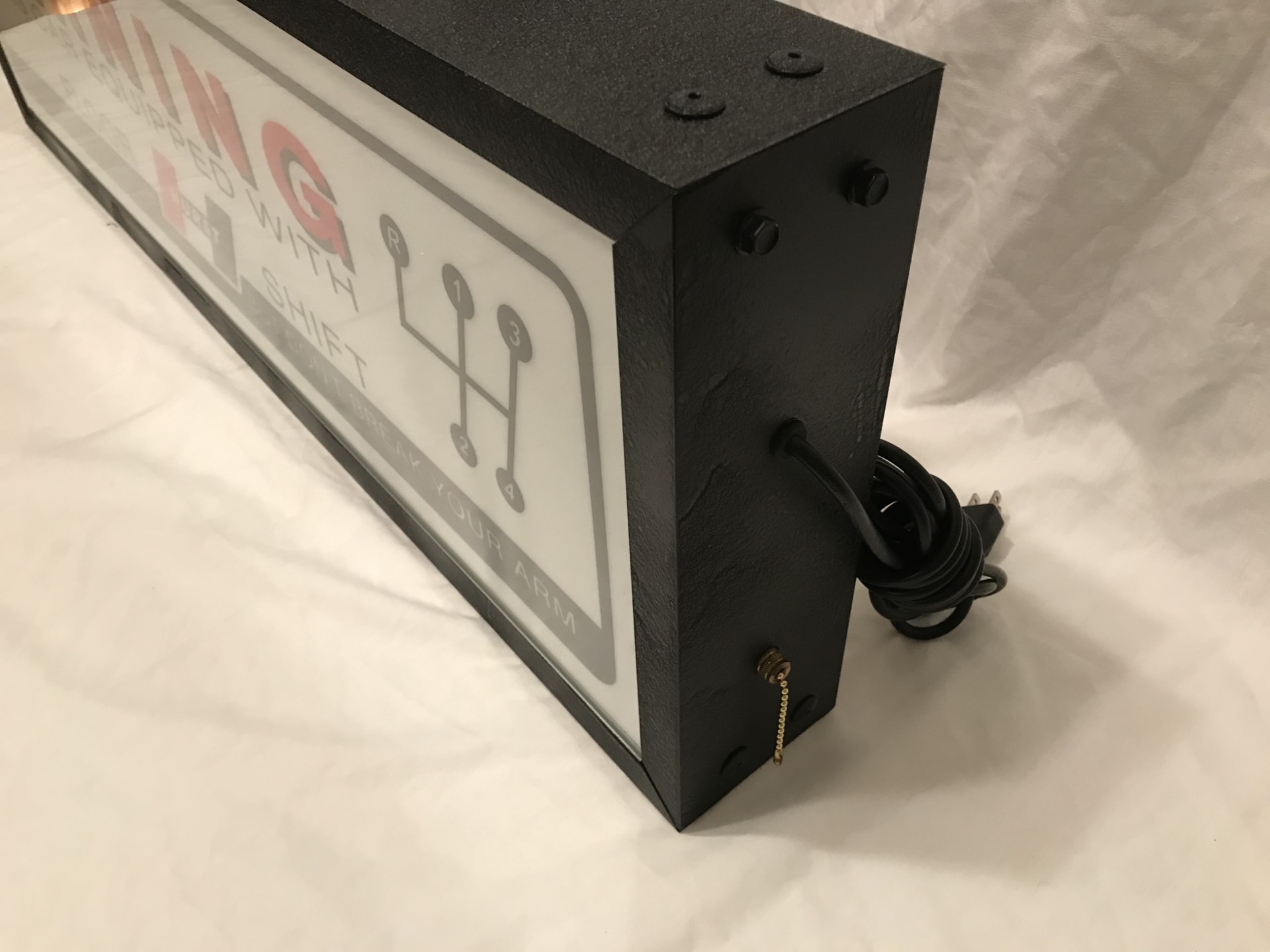 Hurst Shifter Single-Sided Lit Sign 36x12x4 at Kissimmee 2020 as M564 ...