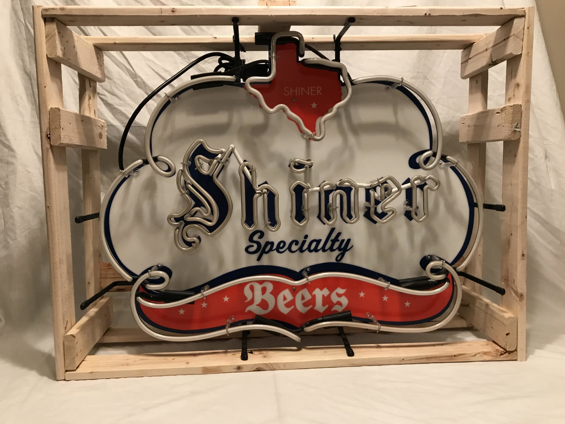 Shiner Beer Cottonball Special, Neon Sign 30x24x9 at Kissimmee 2020 as ...