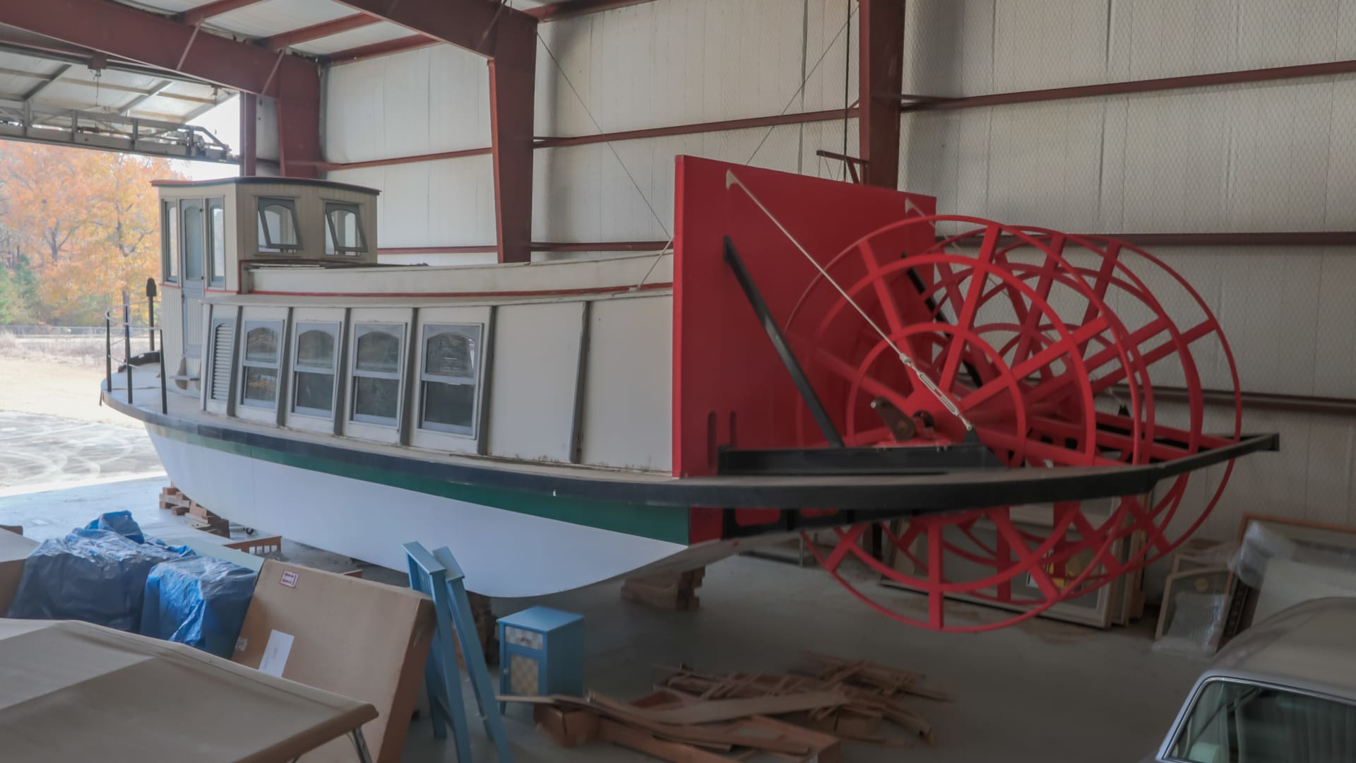 1990 Custom Steel Hull Paddlewheel Steamboat at Kissimmee 2020 as T179 ...