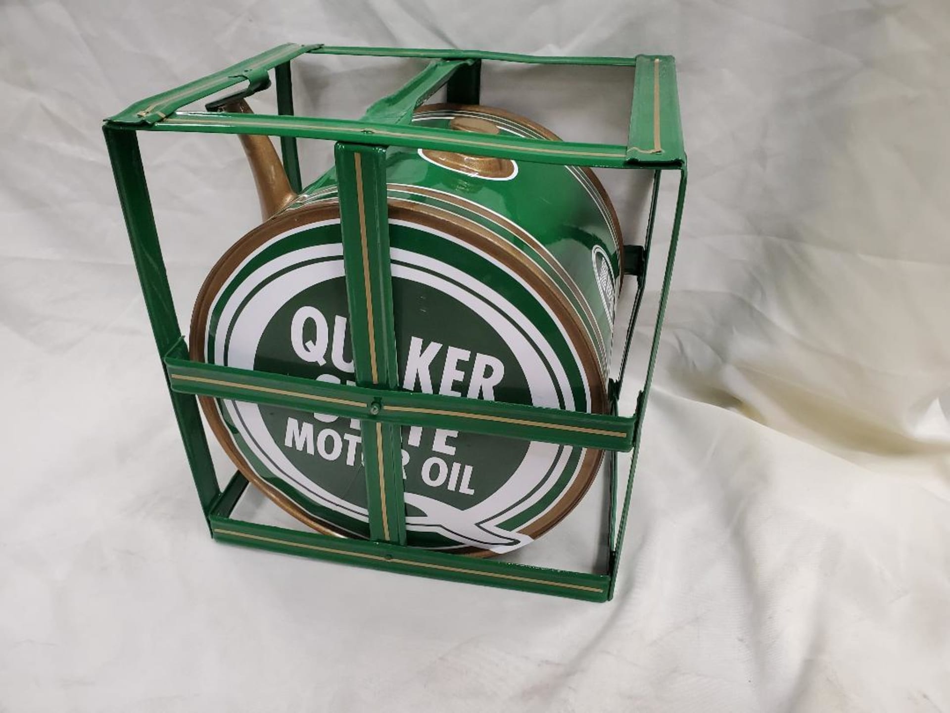 1920s 5-gallon Rocker Oil Can, Restored In Quaker State 14x13x11 at ...