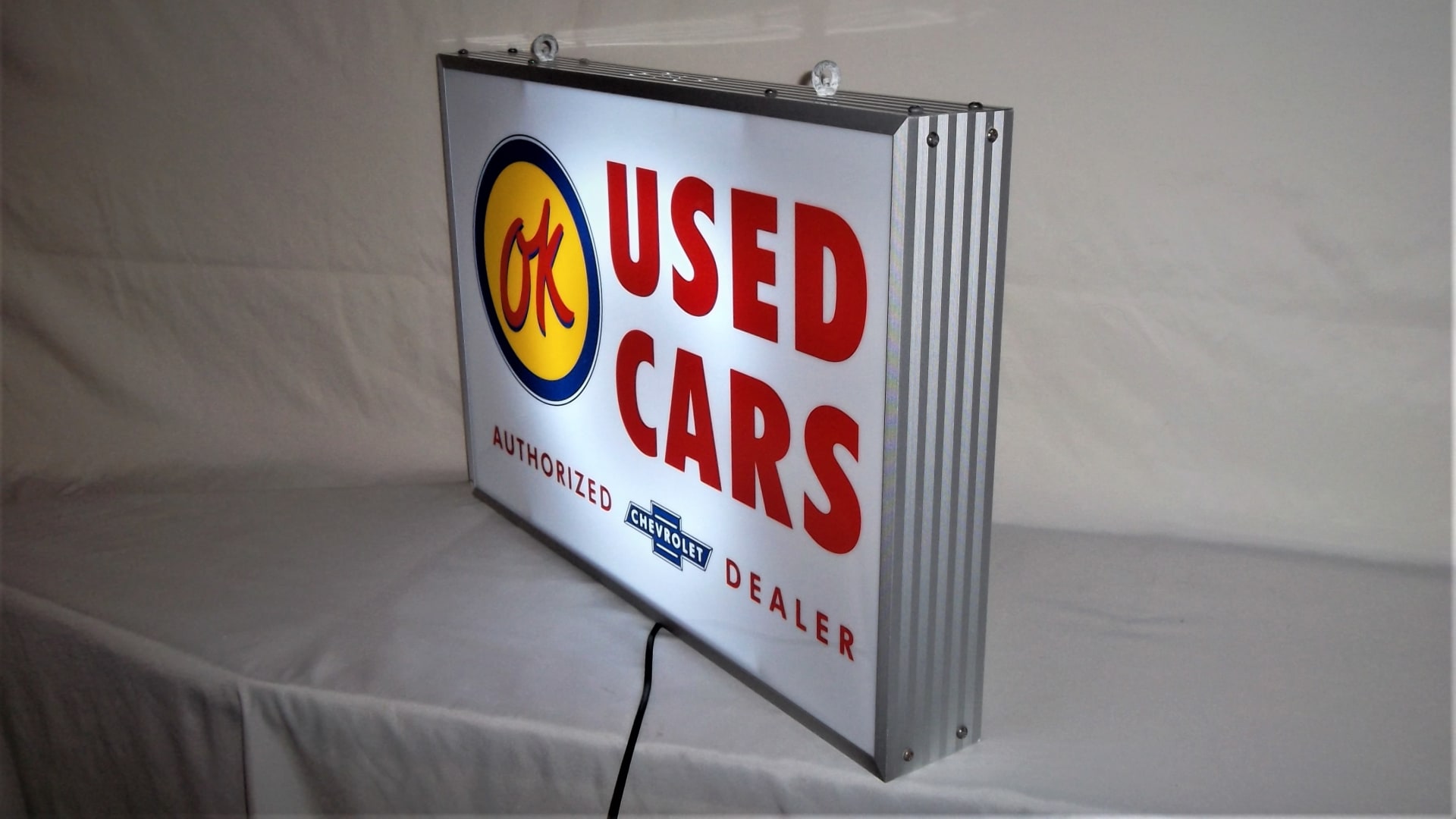 OK Used Cars Lighted Sign 24x16x3 at Kissimmee 2020 as M536 - Mecum ...