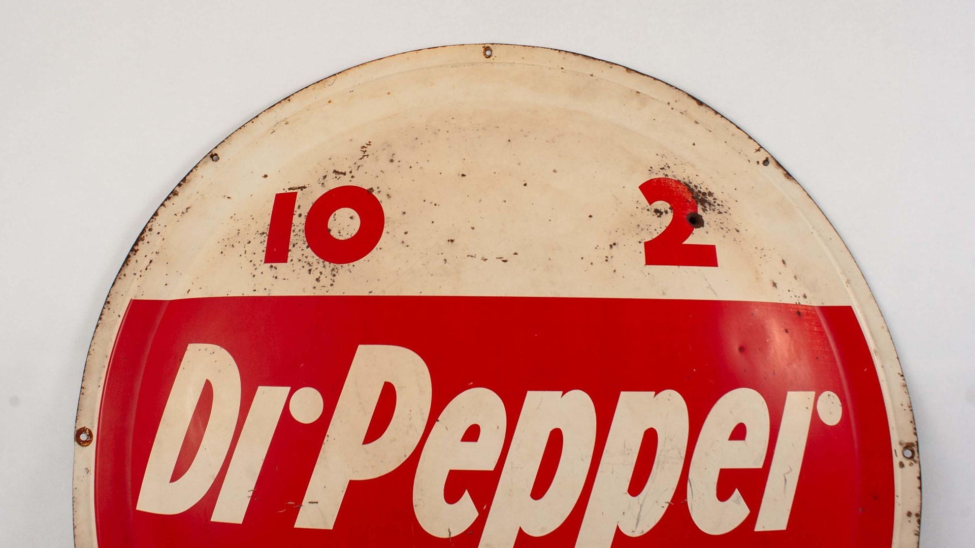 Dr. Pepper Single-Sided Tin Embossed Button at Kissimmee 2021 as M473 ...