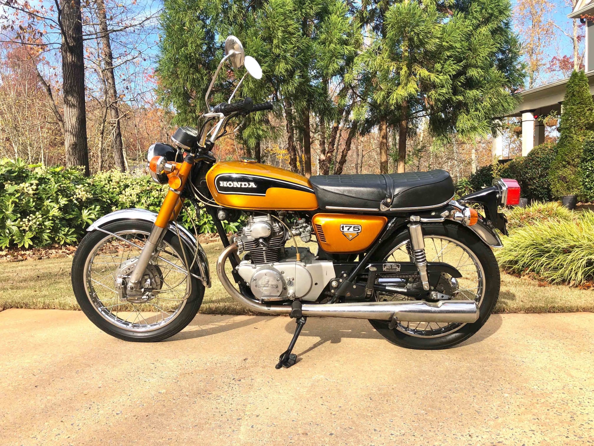 1972 Honda CB175 at Kissimmee 2021 as G9.3 - Mecum Auctions