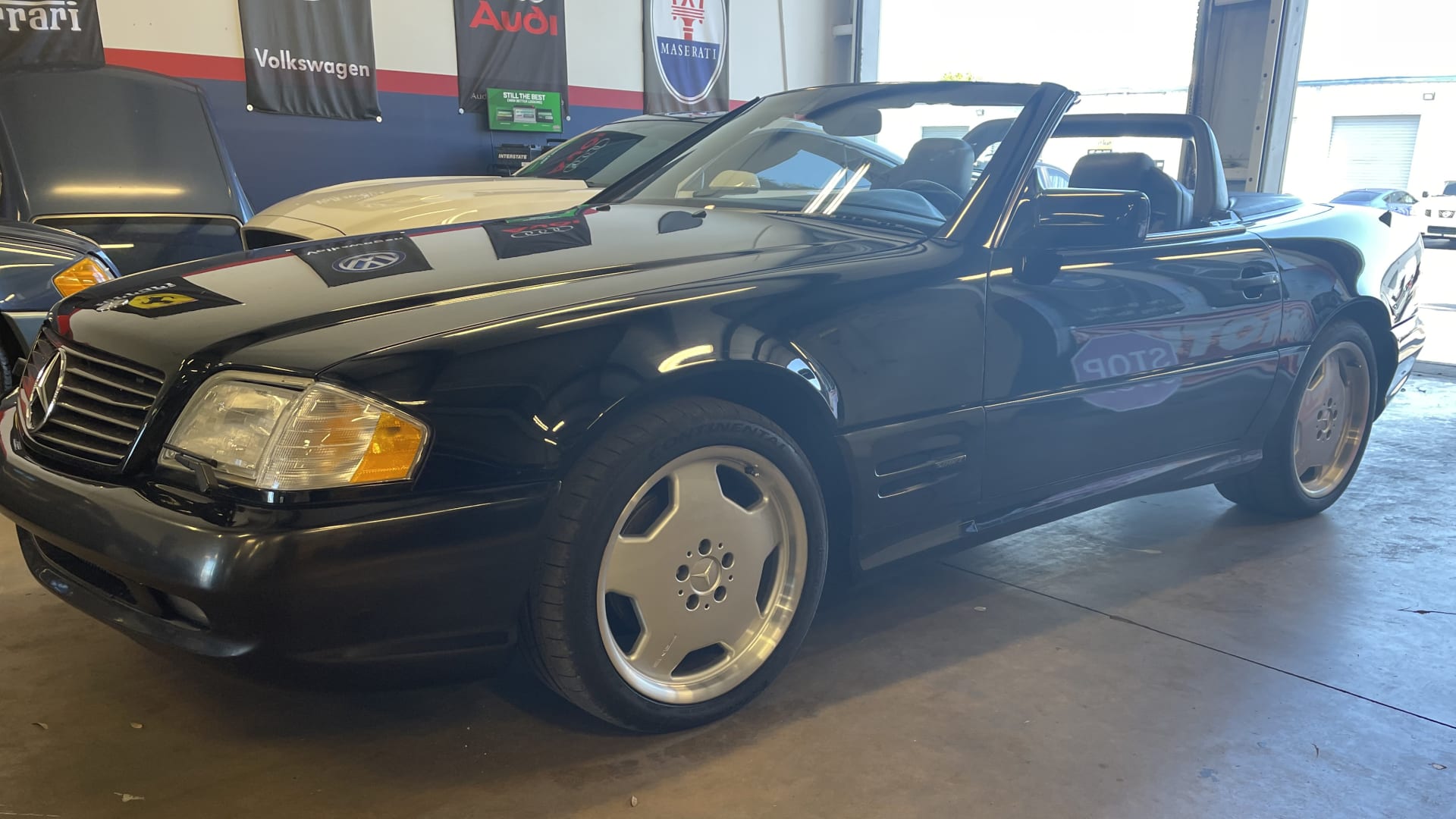 1997 Mercedes-Benz SL500 Convertible at Kissimmee 2022 as L212 - Mecum ...