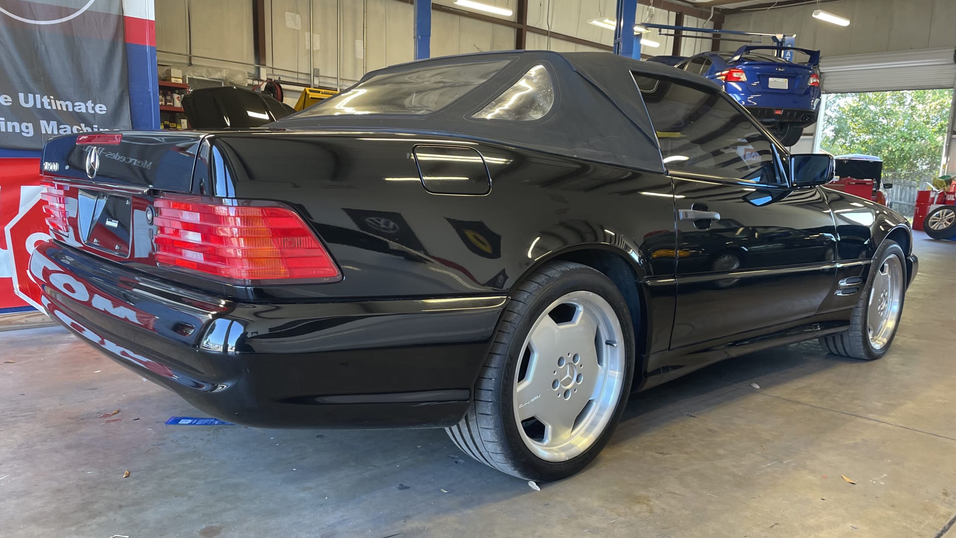1997 Mercedes-Benz SL500 Convertible at Kissimmee 2022 as L212 - Mecum ...