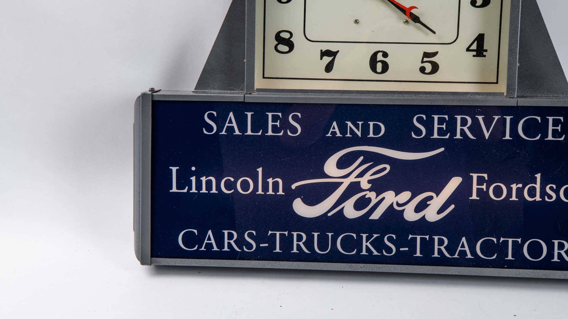 Ford Lincoln Fordson Single-Sided Light-Up Clock at Kissimmee 2022 as ...
