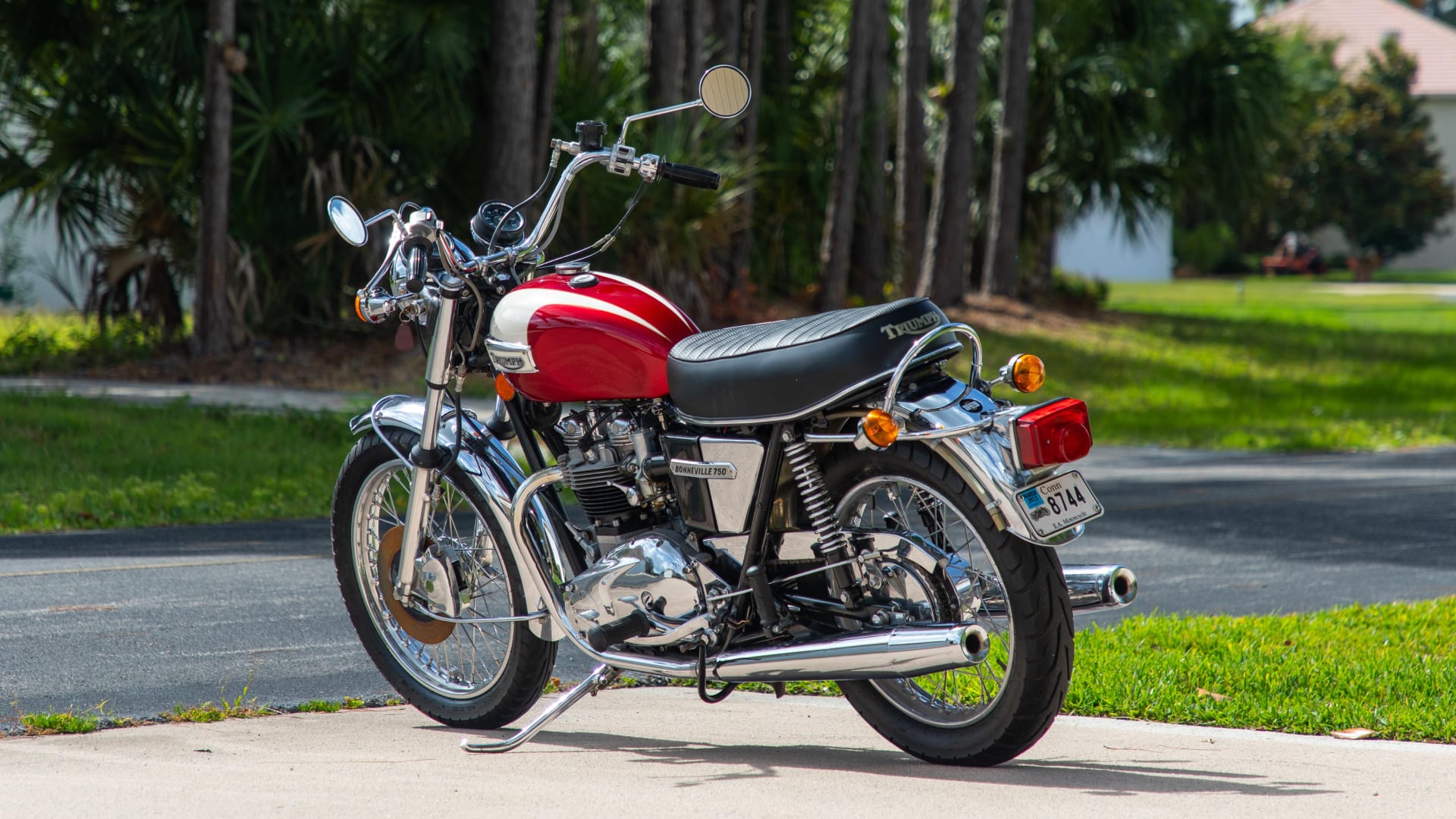 1974 Triumph Bonneville T140 at Kissimmee 2023 as D12 - Mecum Auctions