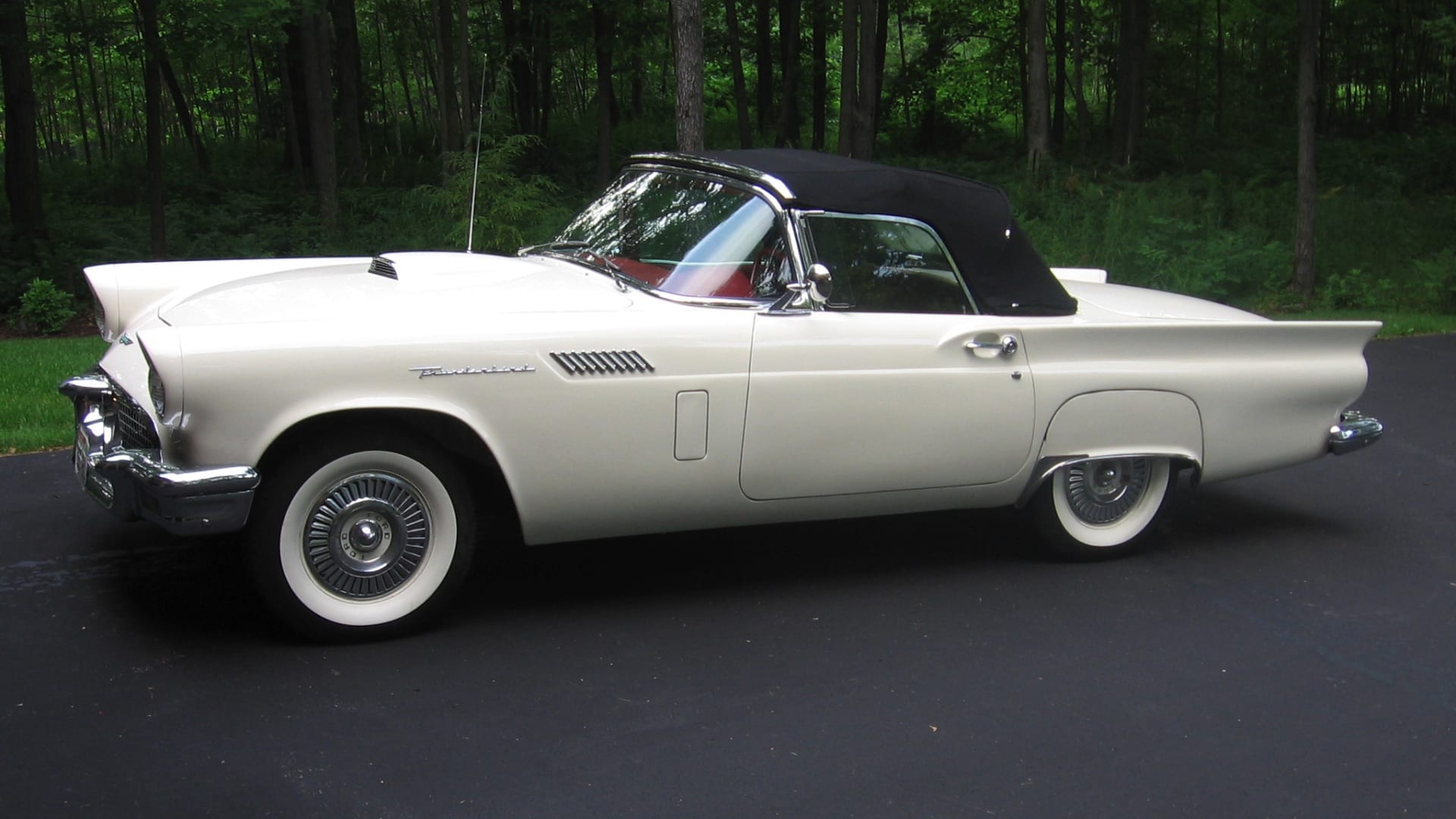 1957 Ford Thunderbird Convertible at St. Charles 2012 as S45 - Mecum ...