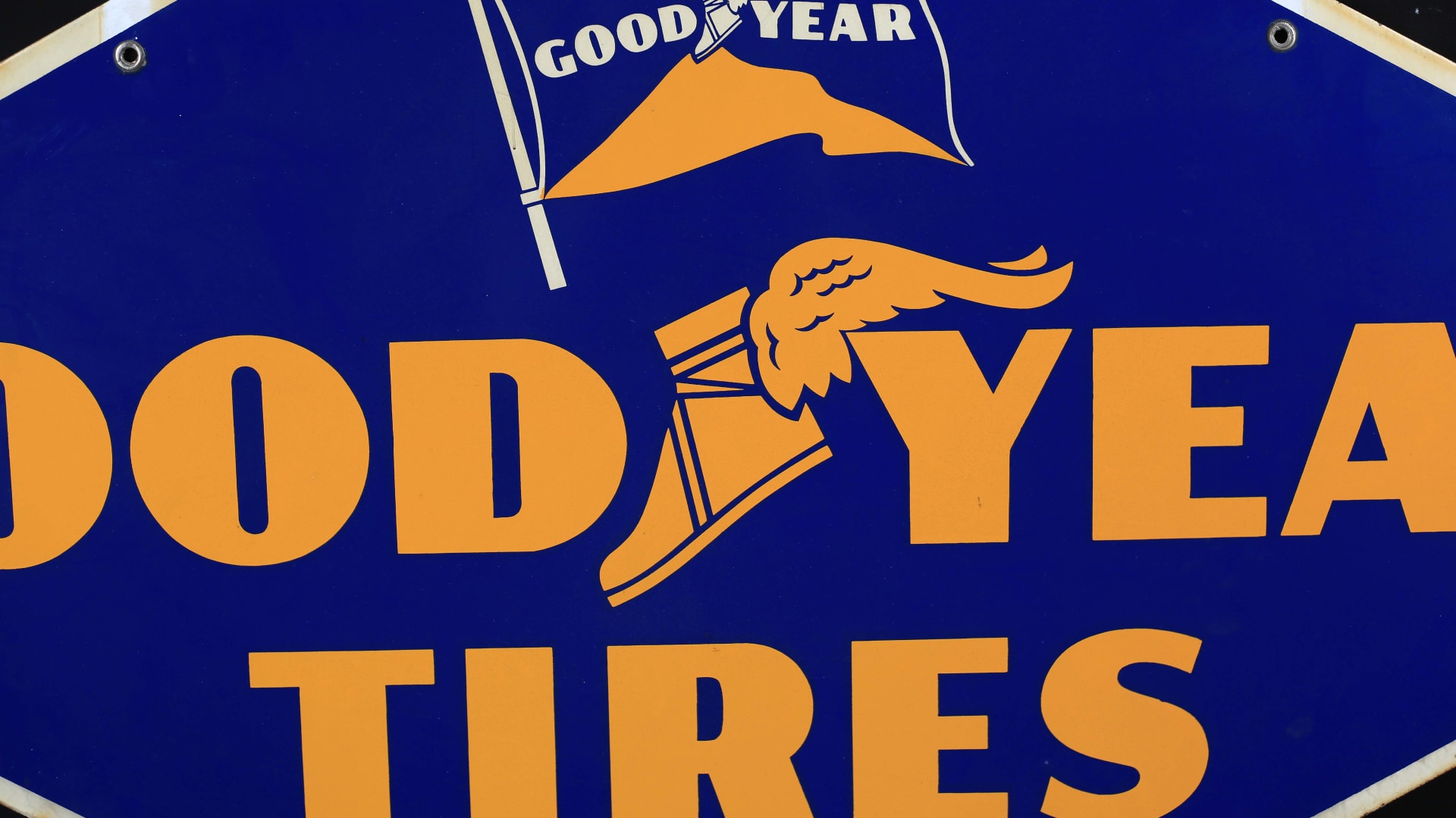 Goodyear DSP With Flag 54x30 at Kissimmee Road Art 2019 as N90 - Mecum ...