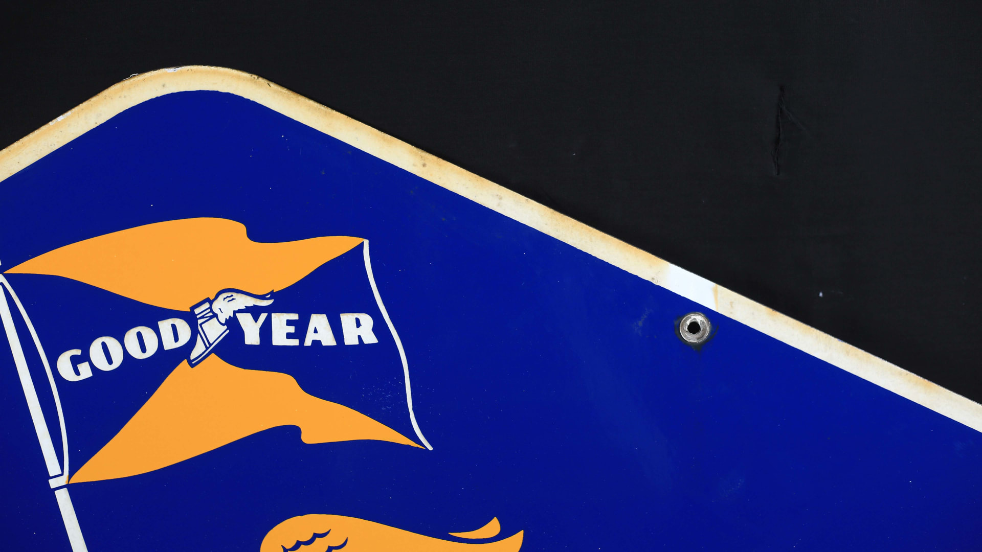 Goodyear DSP With Flag 54x30 at Kissimmee Road Art 2019 as N90 - Mecum ...