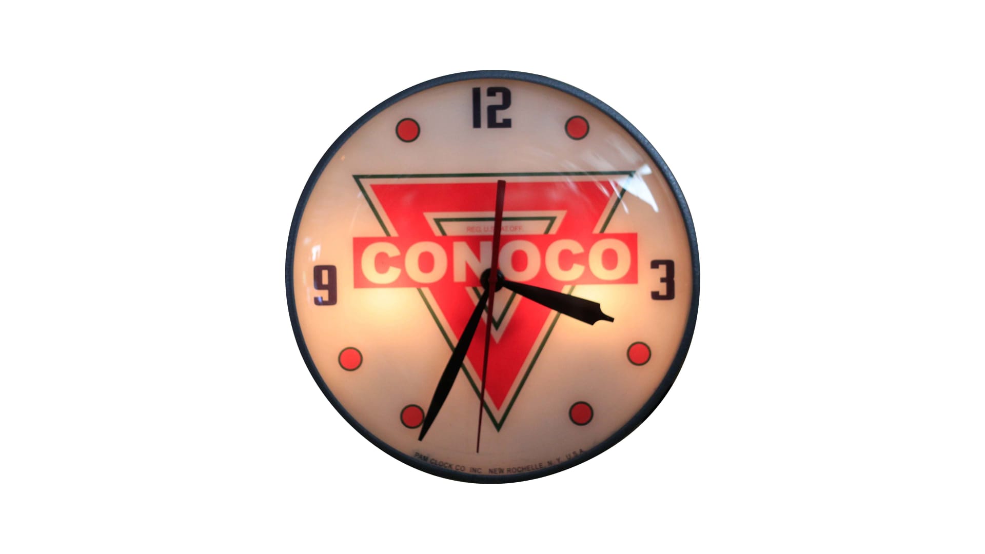 Conoco Back-Lit Bubble Clock 24 Inch Round at Kissimmee Road Art 2019 ...