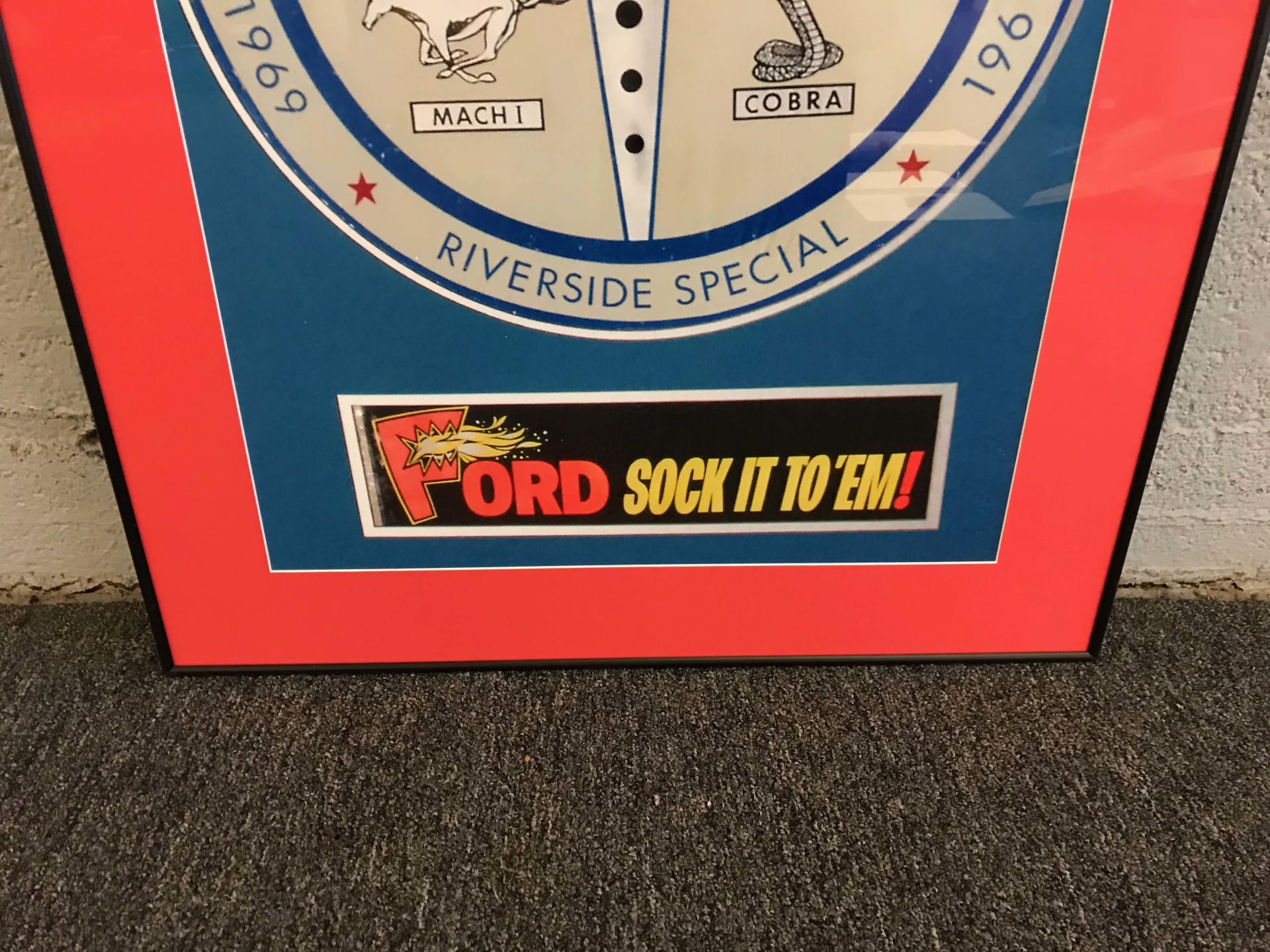 Ford Poster Sscb 27x36 at Kissimmee Road Art 2019 as P202 - Mecum Auctions