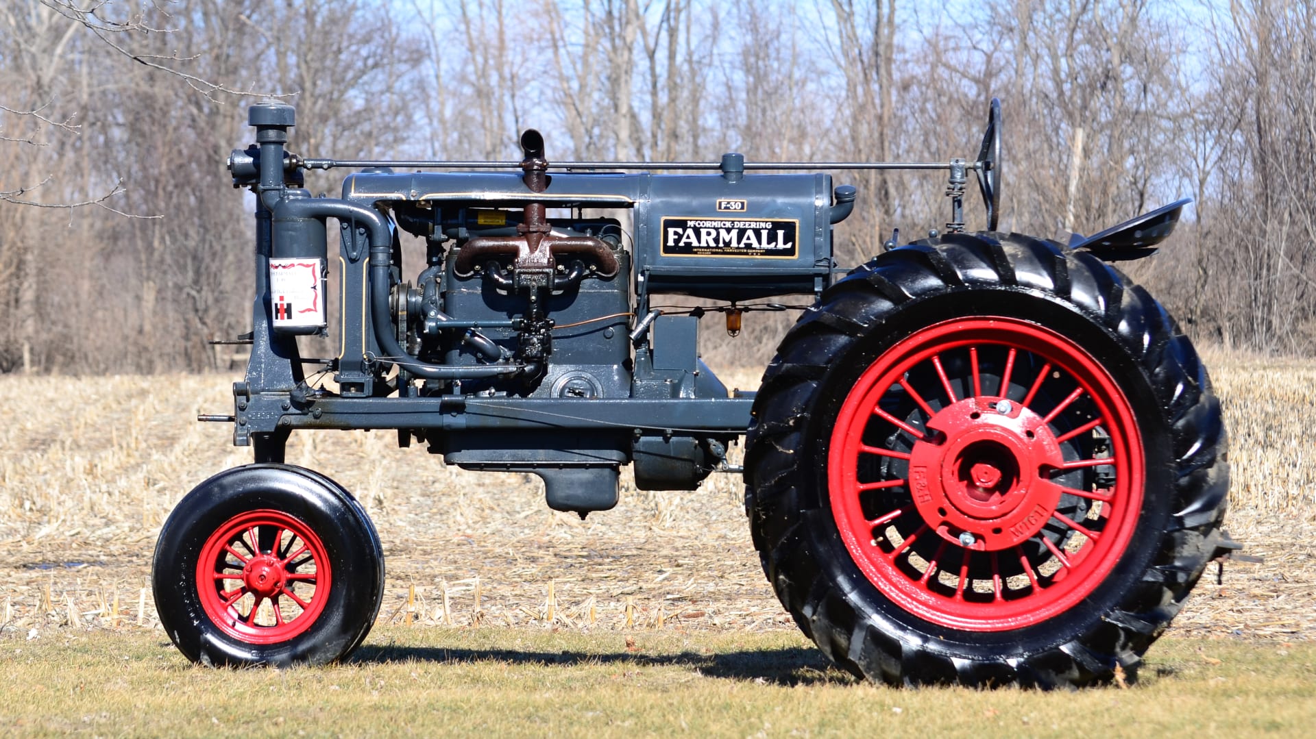 1935 Farmall F30 at Gone Farmin' Tractor Spring Classic 2016 as F14 ...