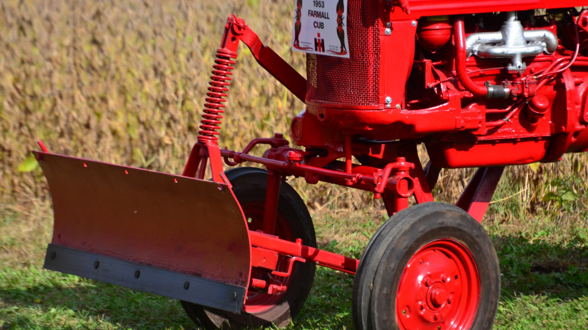 1953 Farmall Cub With International Blade at Gone Farmin' Tractor ...