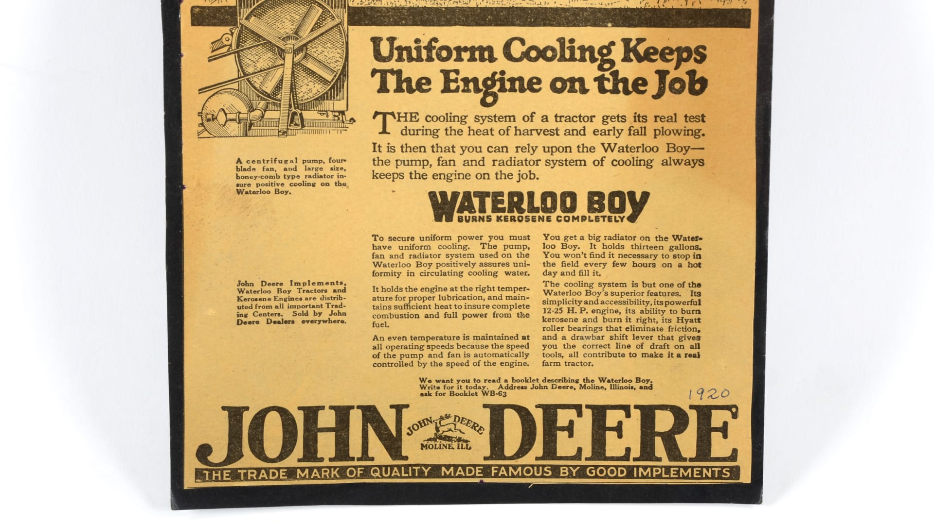 Waterloo Boy AD at Gone Farmin' Tractor Spring Classic 2016 as L159 ...