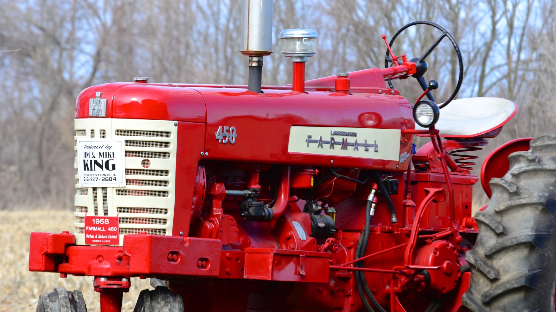 1958 Farmall 450 at Gone Farmin' Tractor Spring Classic 2016 as F142 ...