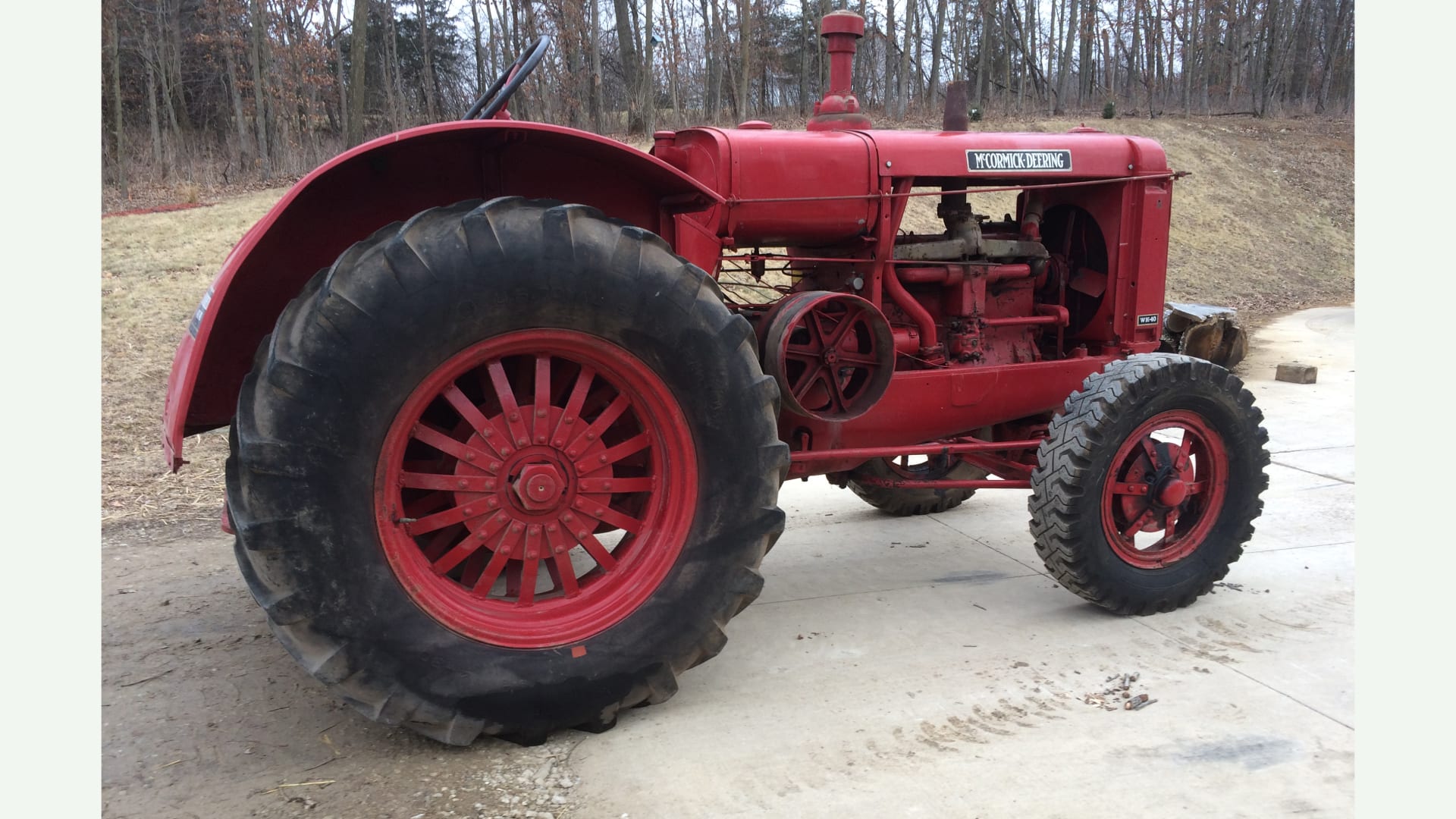 1936 International WK40 at Gone Farmin' Spring Classic 2017 as F135 ...
