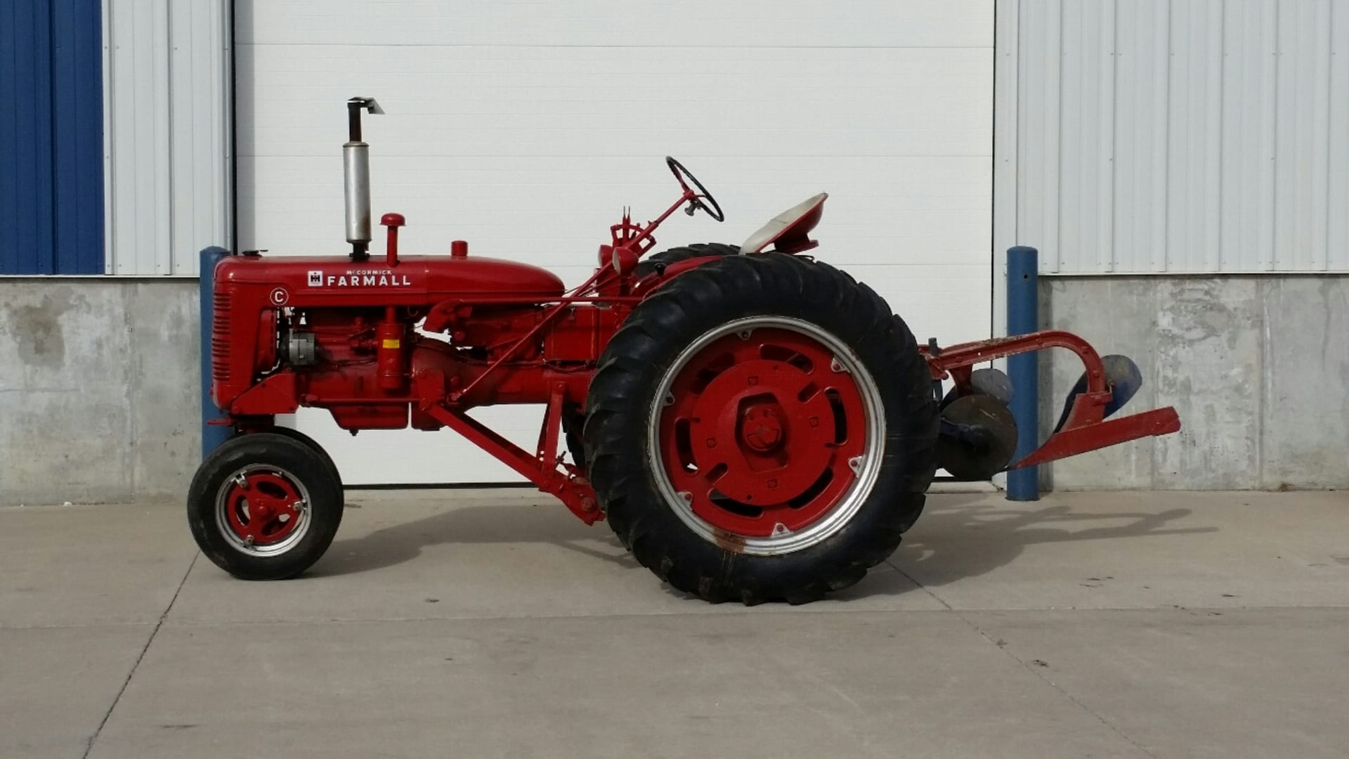 Farmall C With 2 Bottom Plow at Gone Farmin' Spring Classic 2017 as ...