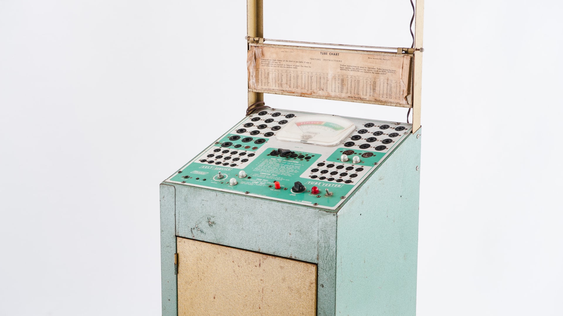 Sylvania Test Tube Tester 20x16x62 at Davenport 2020 as H283 - Mecum ...