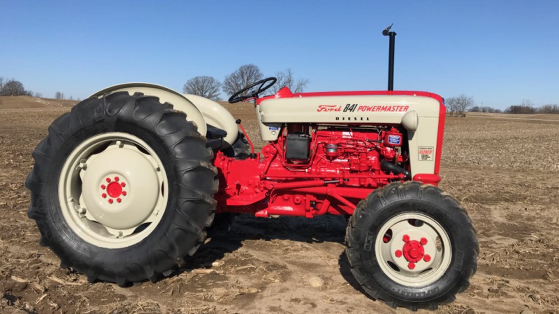 1959 Ford 841 Diesel With Elenco 4x4 Front at Davenport 2020 as S63 ...