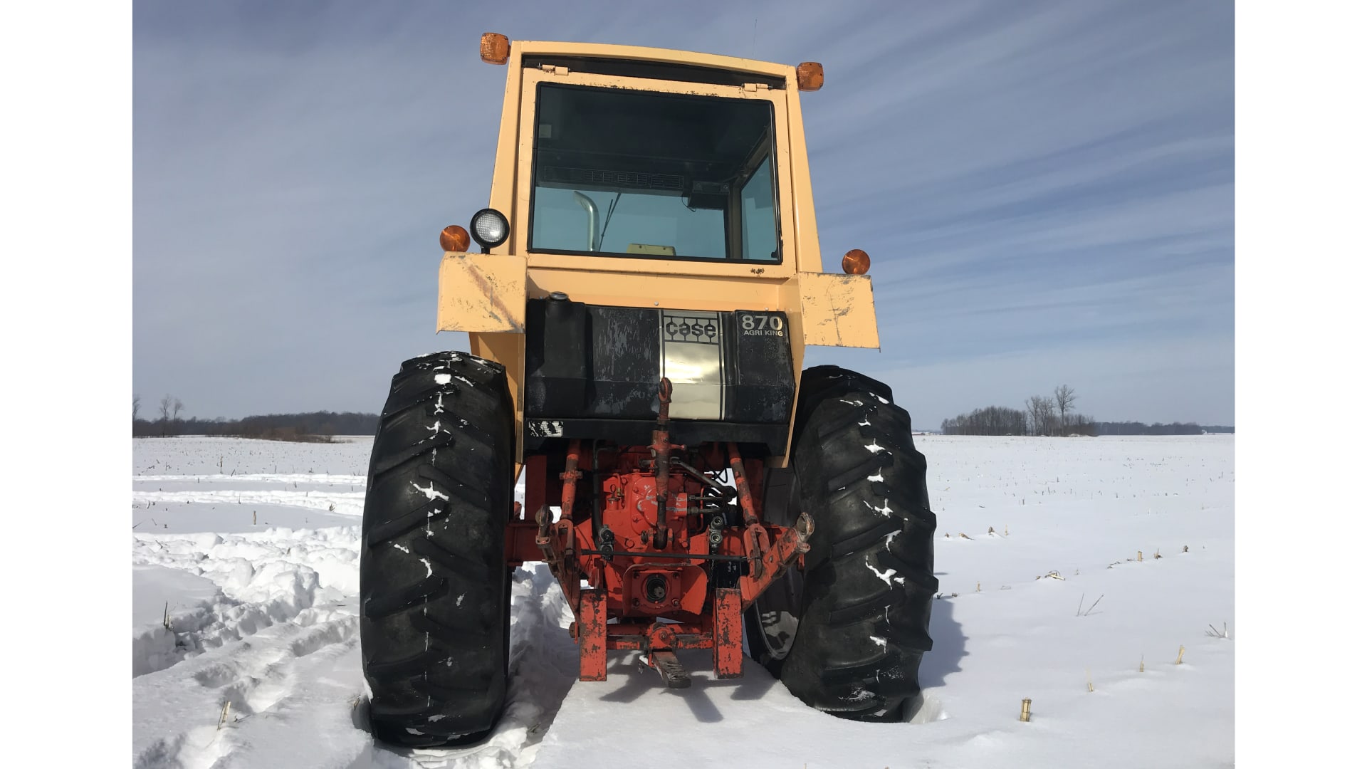 1970 Case 870 Gold Demonstrator at Gone Farmin' Spring Classic 2022 as ...