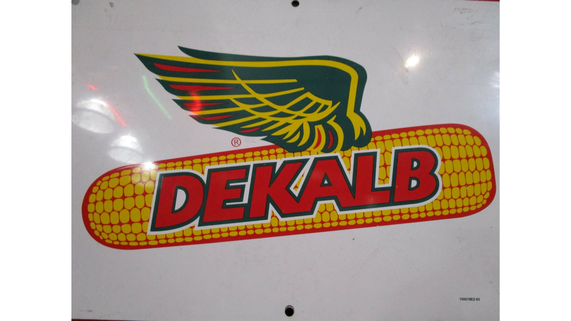 Dekalb and Asgrow Double-Sided Tin Sign at Gone Farmin' Spring Classic ...