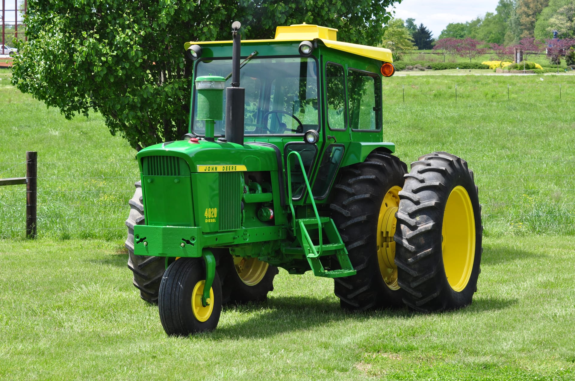 1968 John Deere 4020 Single Front Wheel at Gone Farmin' Nashville 2014 ...